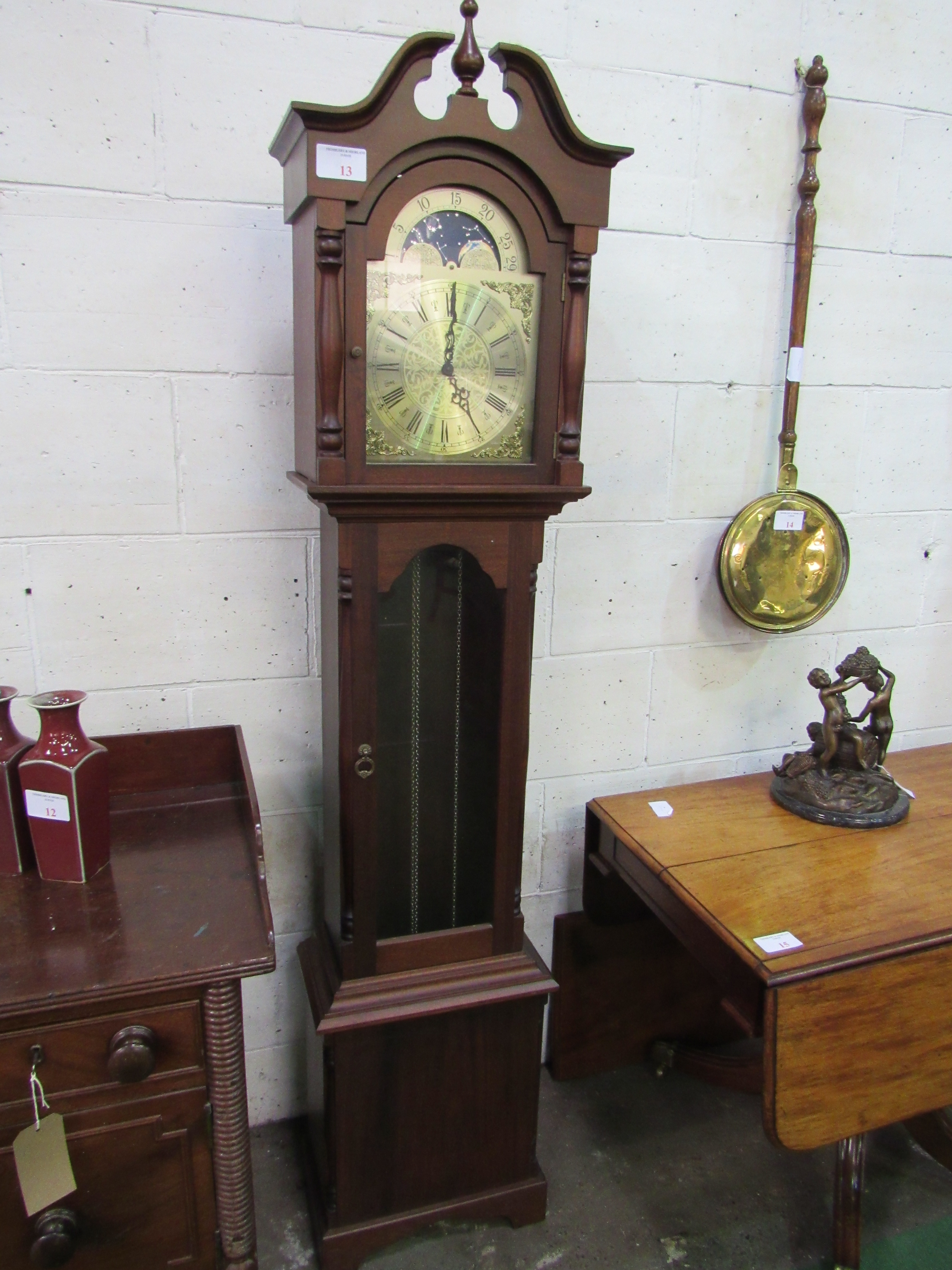 Denclock by Scan Clock Export in Denmark. Moon phase longcase clock ...