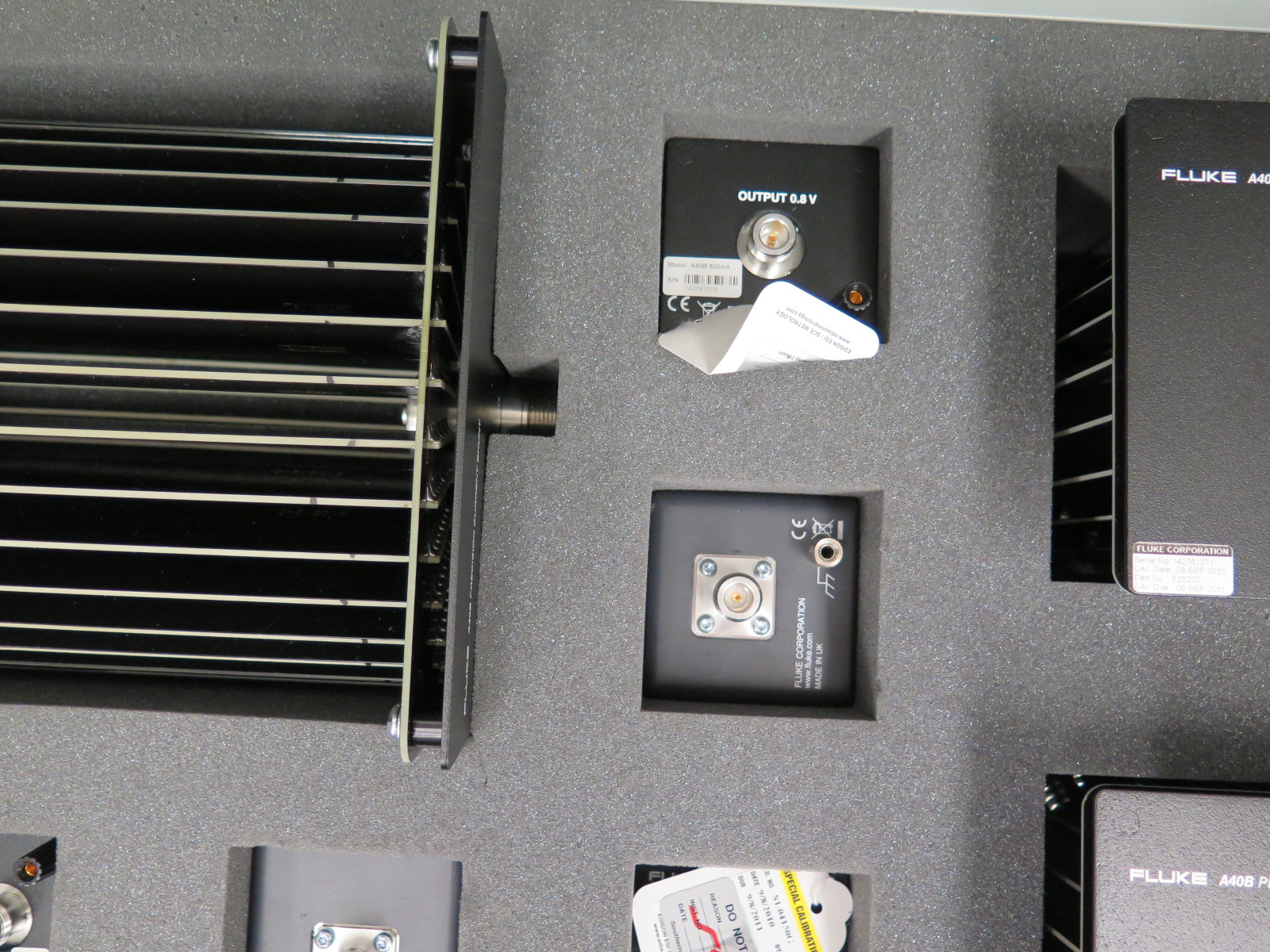 Fluke mdl. A40B Current Shunt Set s/n 3275741