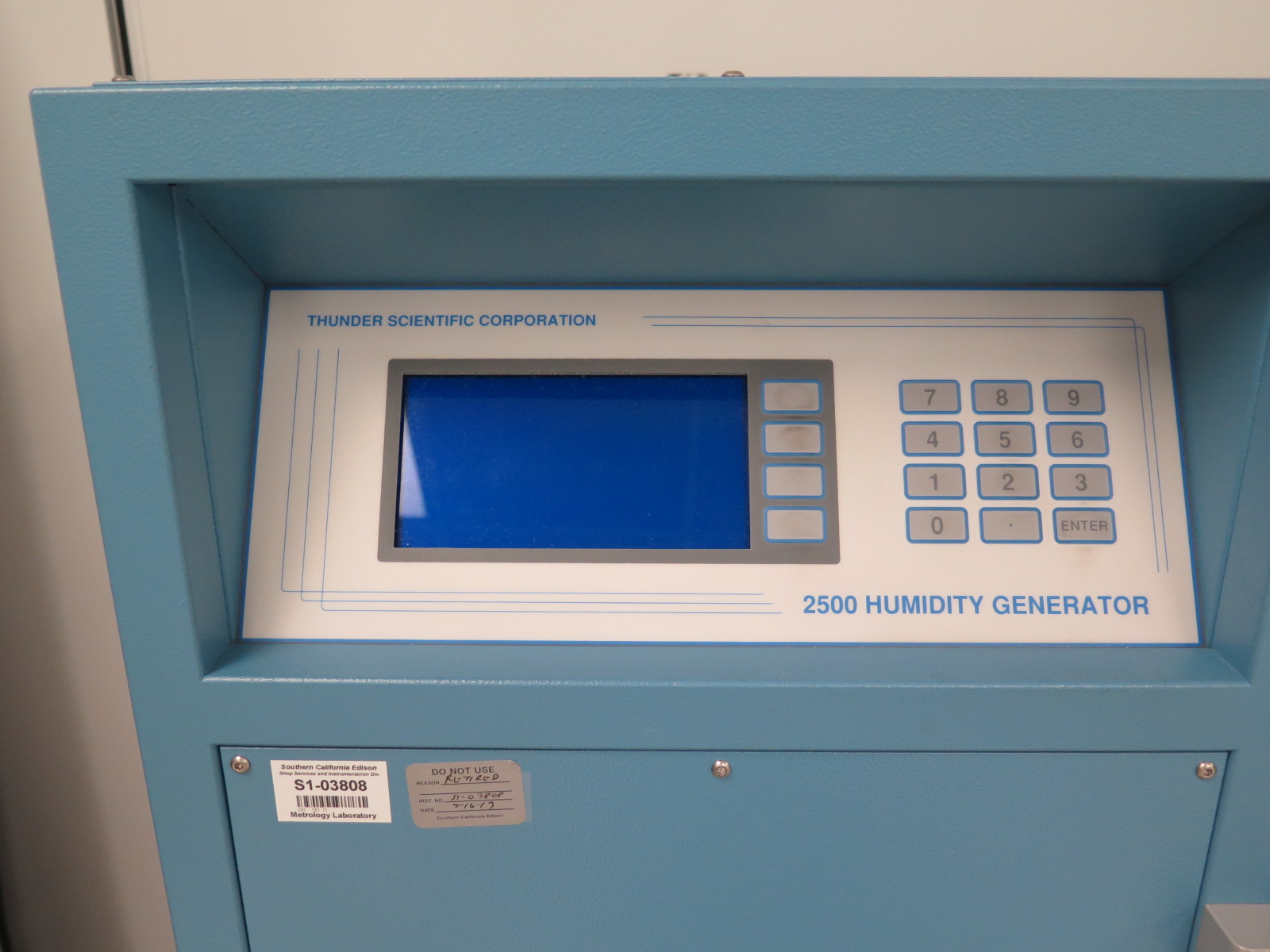 Thunder Scientific mdl. 2500ST 2-Pressure Humidity Generator Chamber s ...