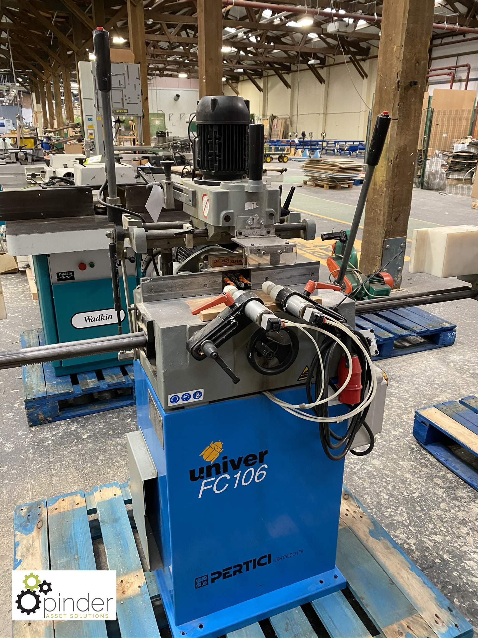 Pertici Univer FC106 Copy Router, year 2003, serial number 03P384 ...