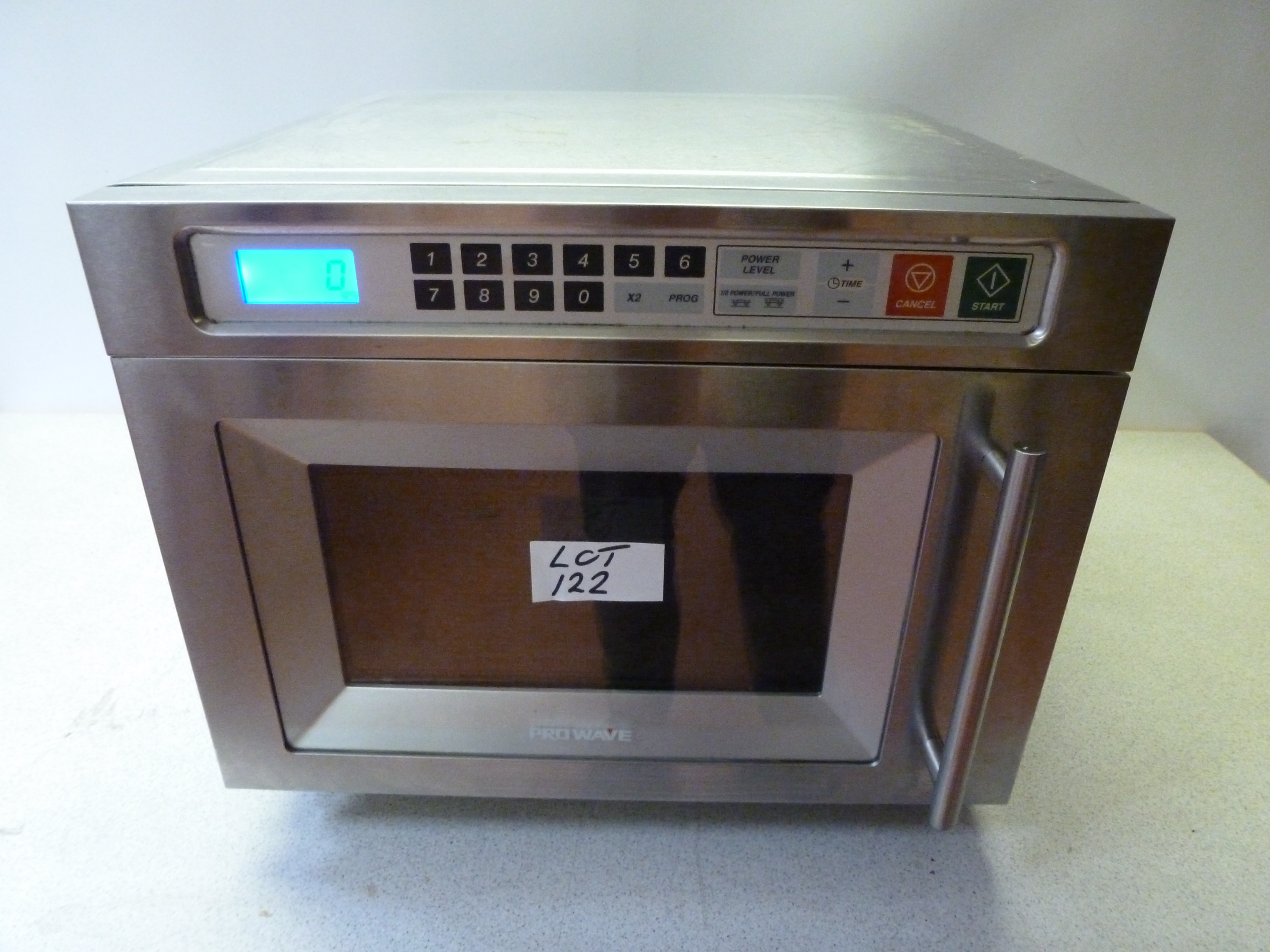 Prowave Commercial 1900w, Stainless Steel Microwave, Model MW0-1900.