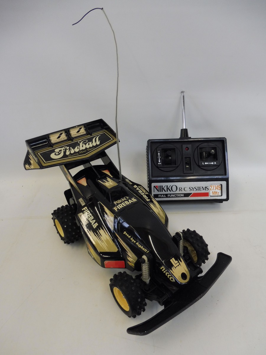 An original 1980s Nikko Fireball Remote Controlled car, fully function ...