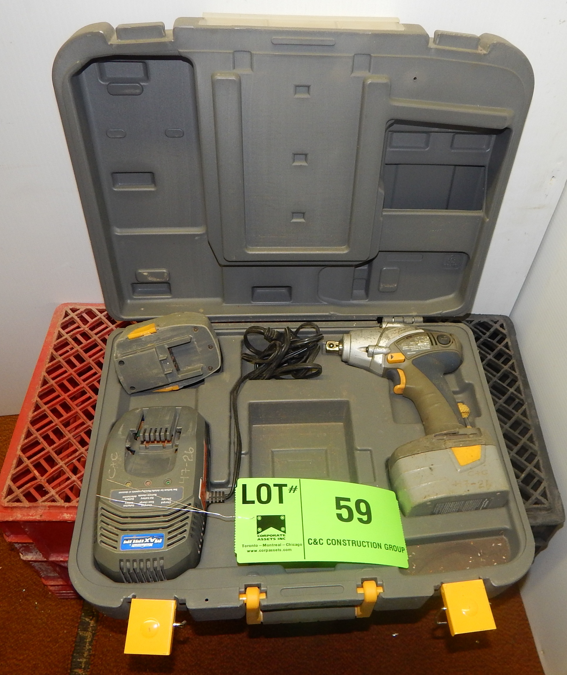 MASTERCRAFT MAXIMUM 14.4 VOLT CORDLESS IMPACT GUN