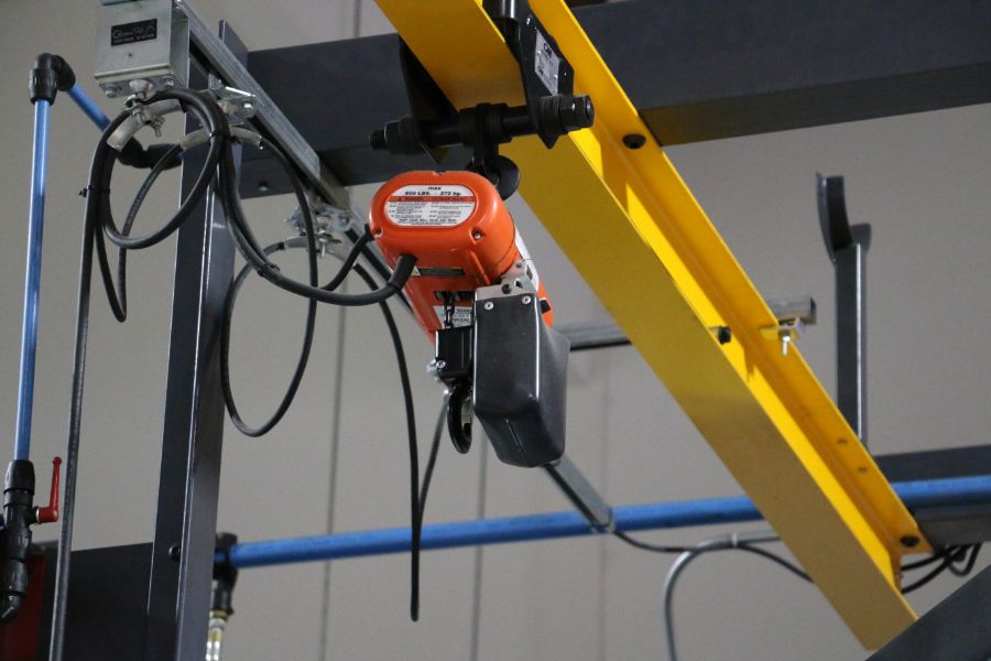 500LB hoist & trolley jib