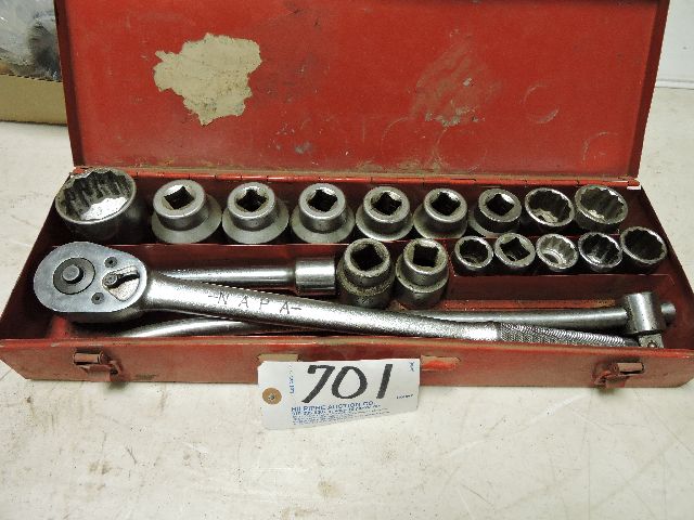 Napa 3/4" drive socket set.