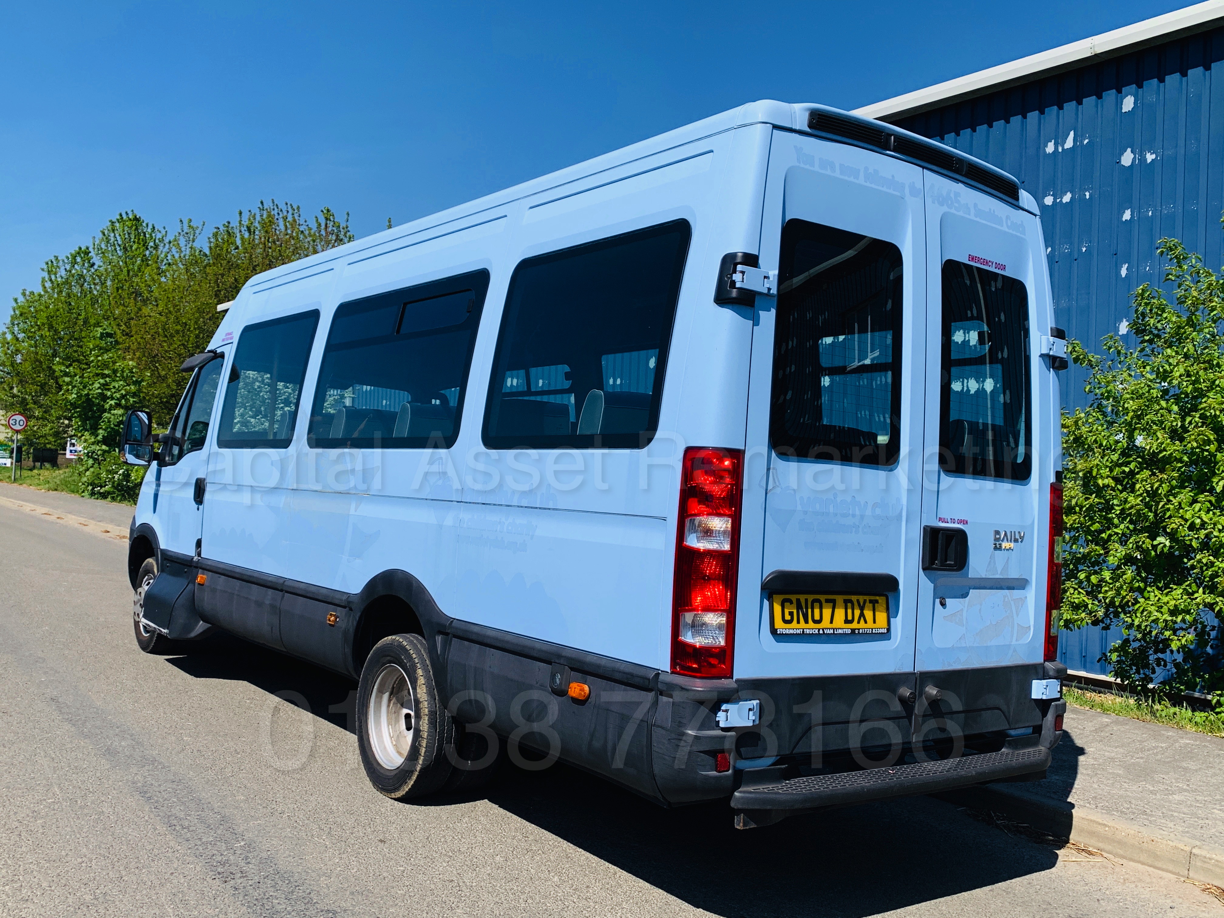 IVECO DAILY 40C12 09.03.2007 '07 REG' 16 SEATER MINI-BUS / COACH LWB HI ...