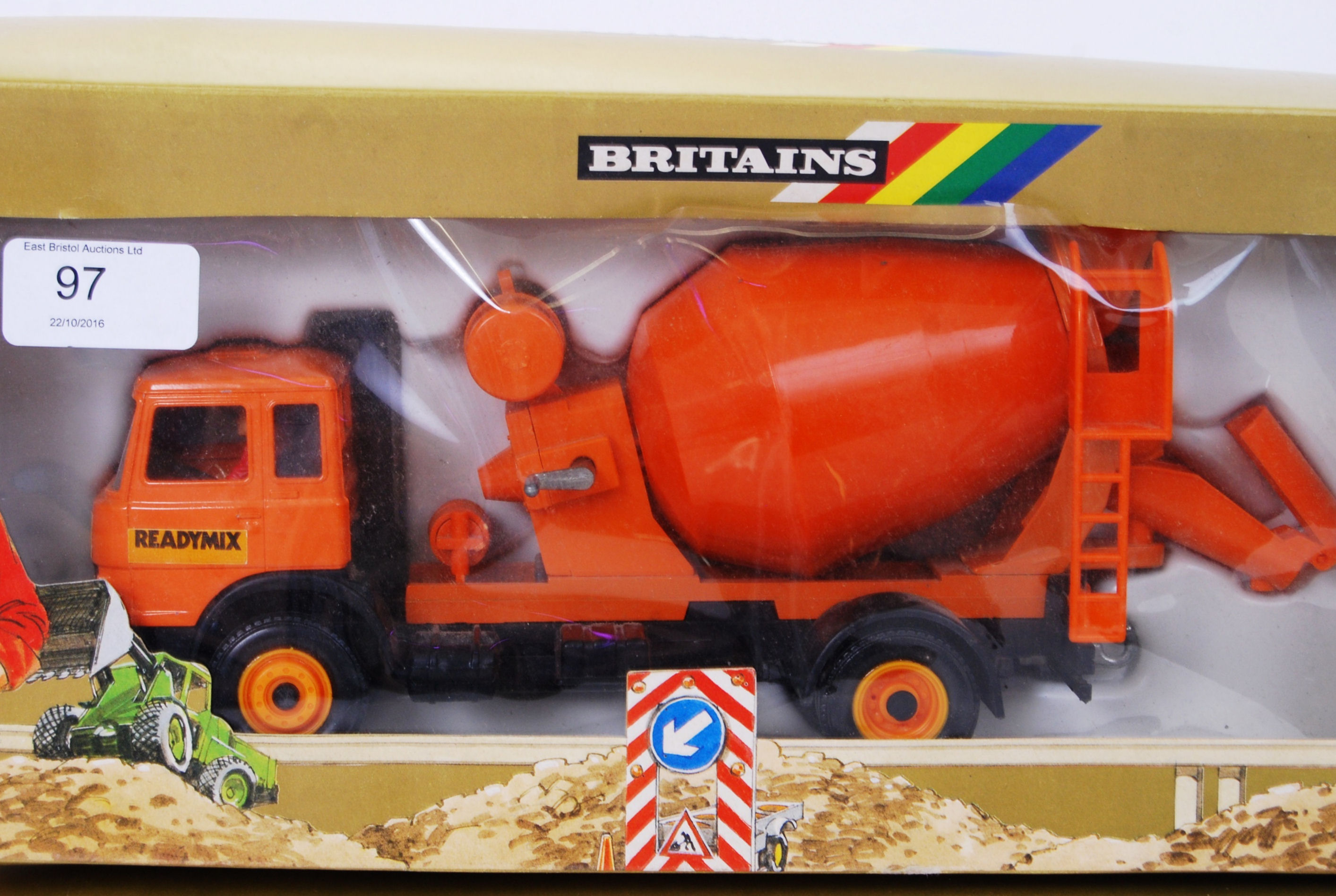 BRITAINS: 2x original vintage Britains diecast models - 9910 Truck ...