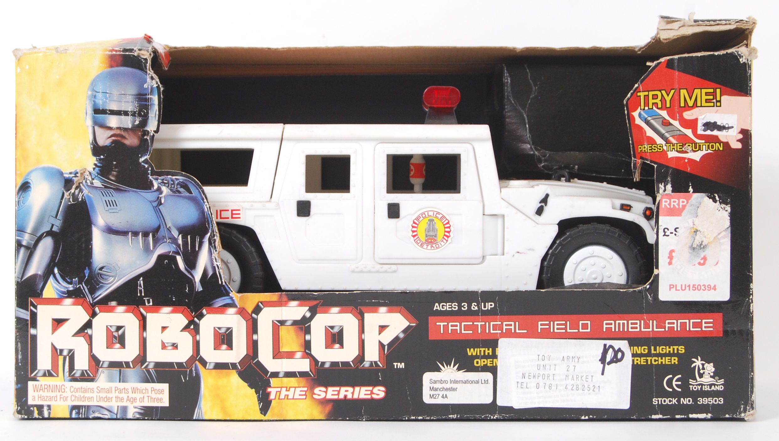 ROBOCOP: An original 1990's Toy Island made Robocop The Series toy ...