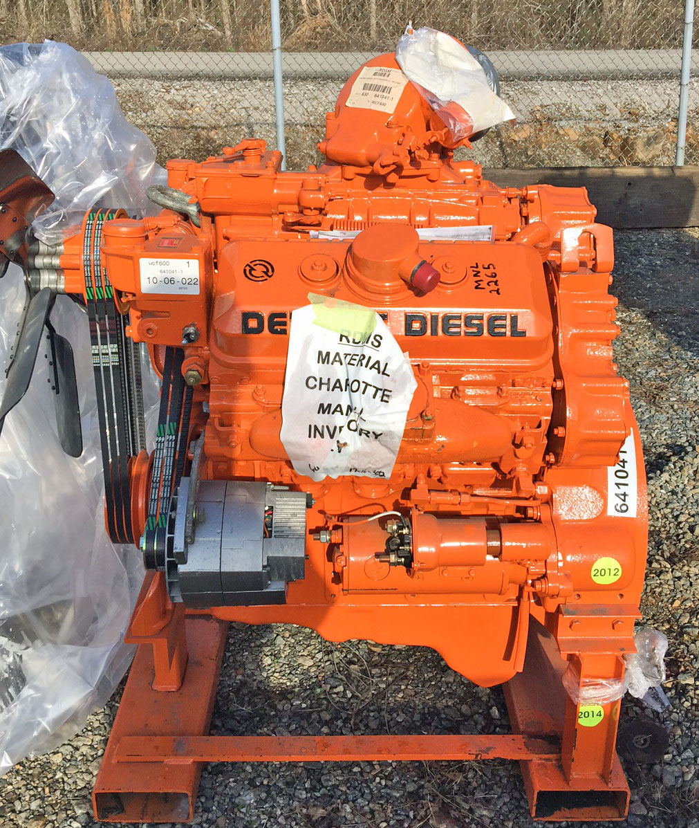Detroit Diesel Reman Engine. Model #6V71. Serial # 6VN32568. Rebuilt ...