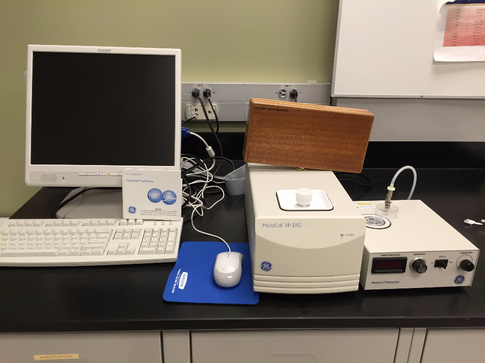GE Healthcare MicroCal VP-DSC Microcalorimeter , Make:GE Model: VP-DSC ...