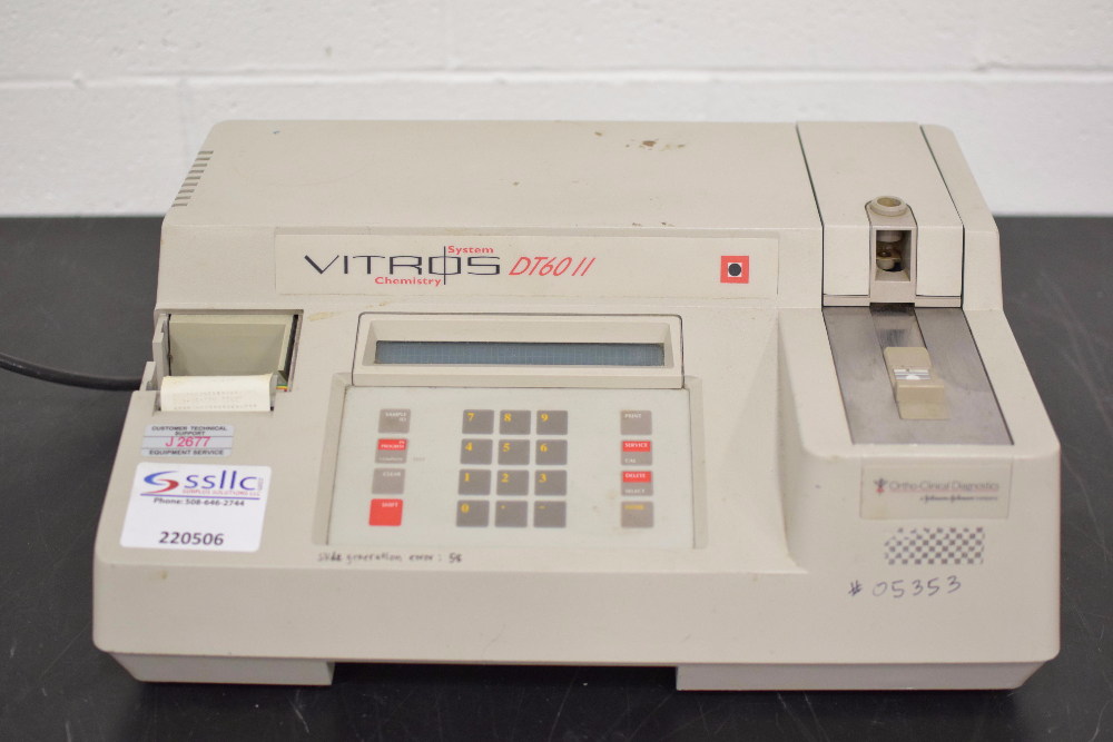 Vitros DT60 II Biolyzer Parid Analysis System , Electrical: 120-240V ...