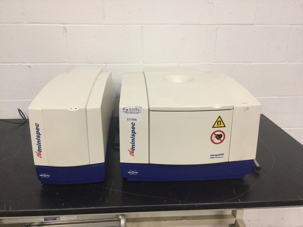 Bruker mq20 NMR Analyzer , Electrical: 100-240V, 50/60Hz, 250W , SN ...