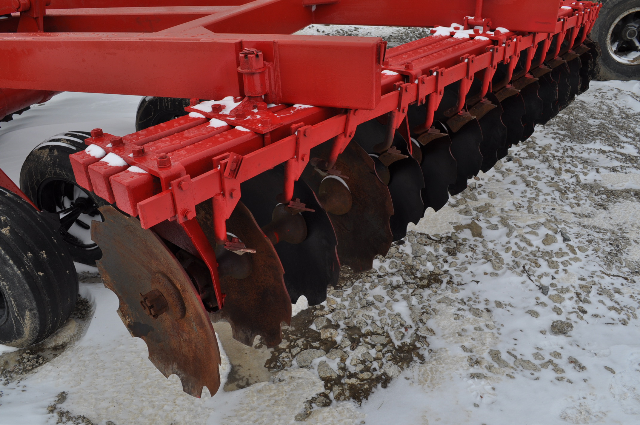 12’ Miller offset disc, completely rebuilt, new blades