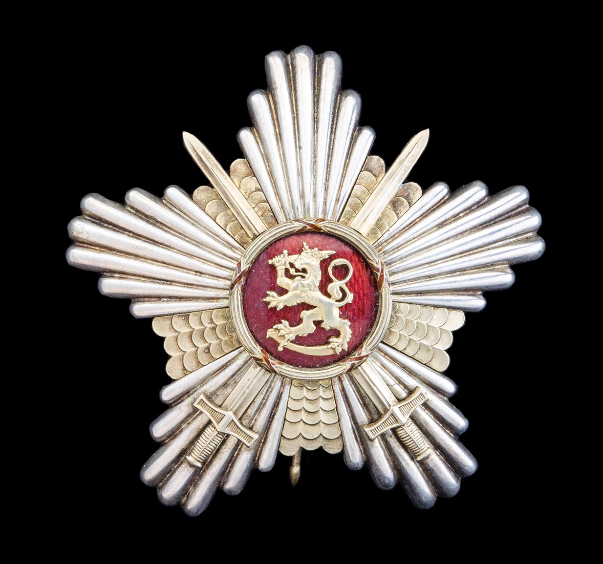 *Finland, Order of the Lion of Finland, Military Division, Grand Cross ...
