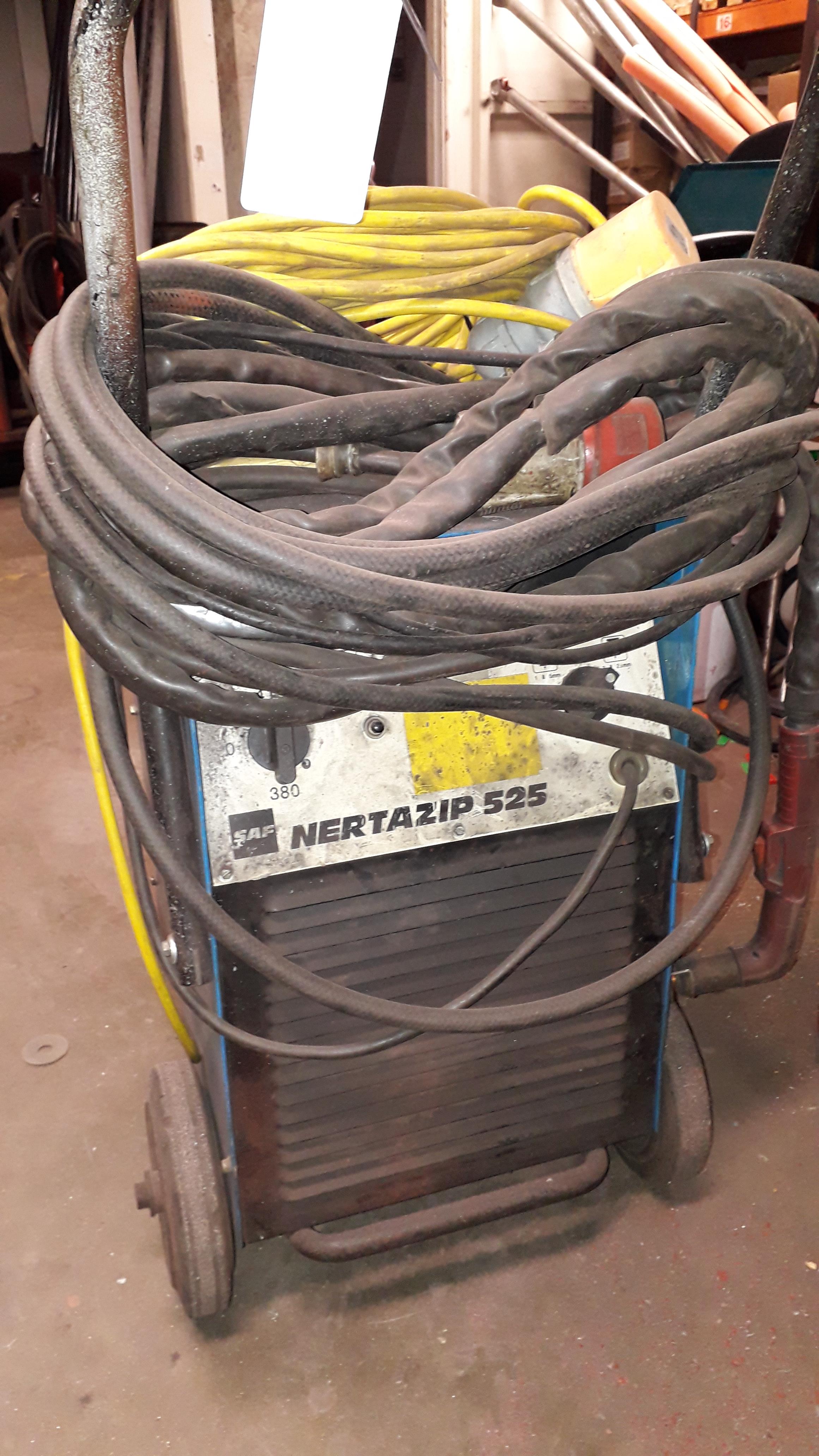 SAF Nertazip 525 Plasma Cutter Serial Number 10356 LJ 337