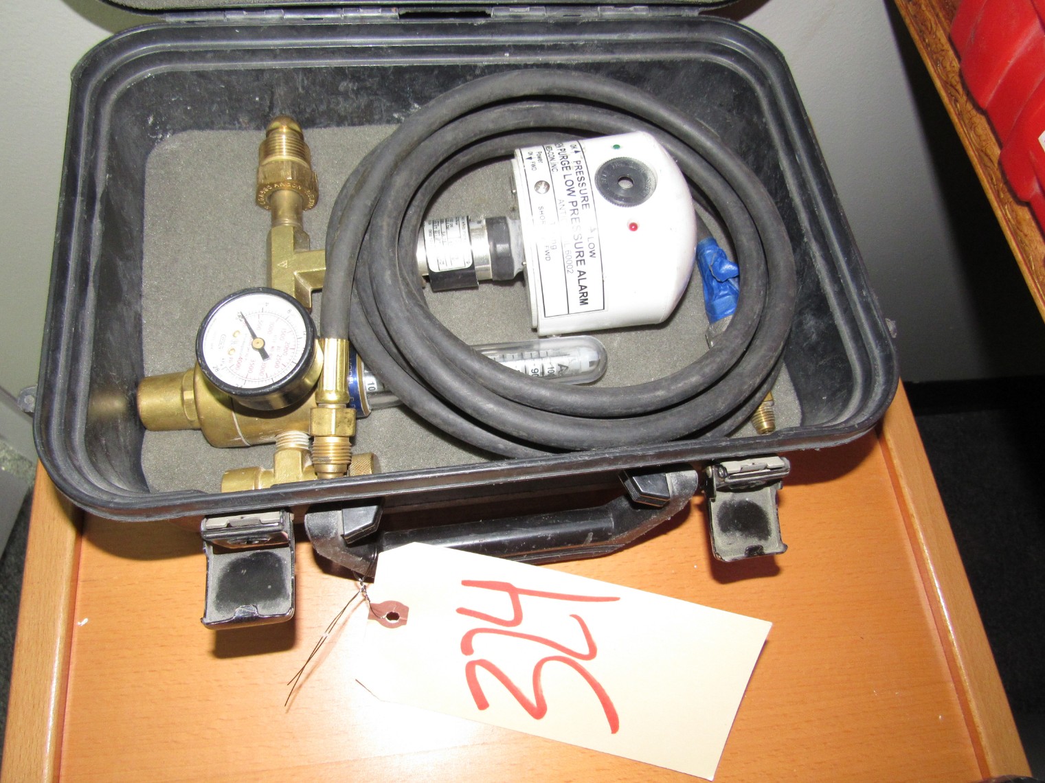 Harris Model 355 Nitrogen Purge Low Pressure Alarm