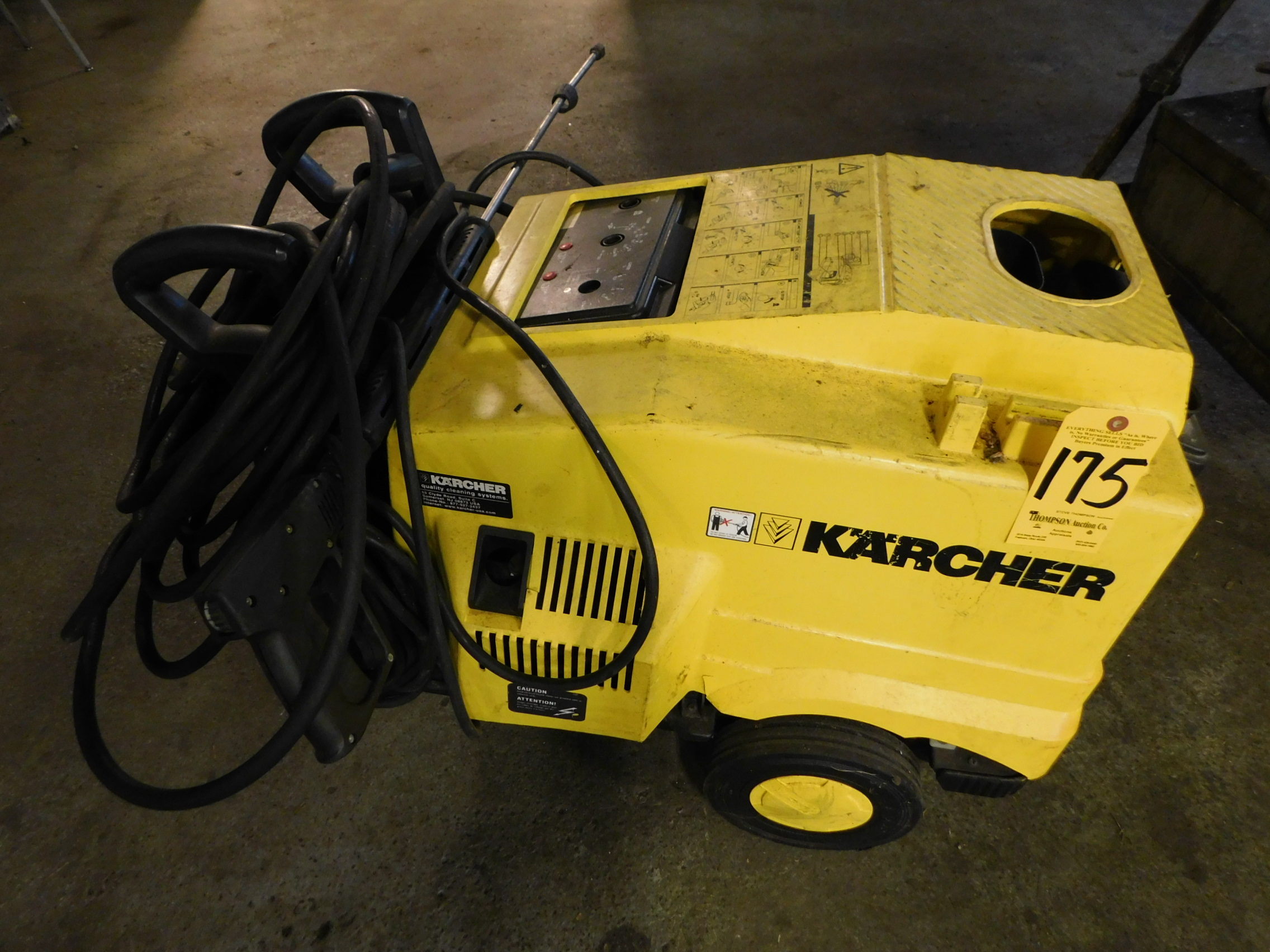 Karcher Diesel Fired Hot Water Pressure Washer