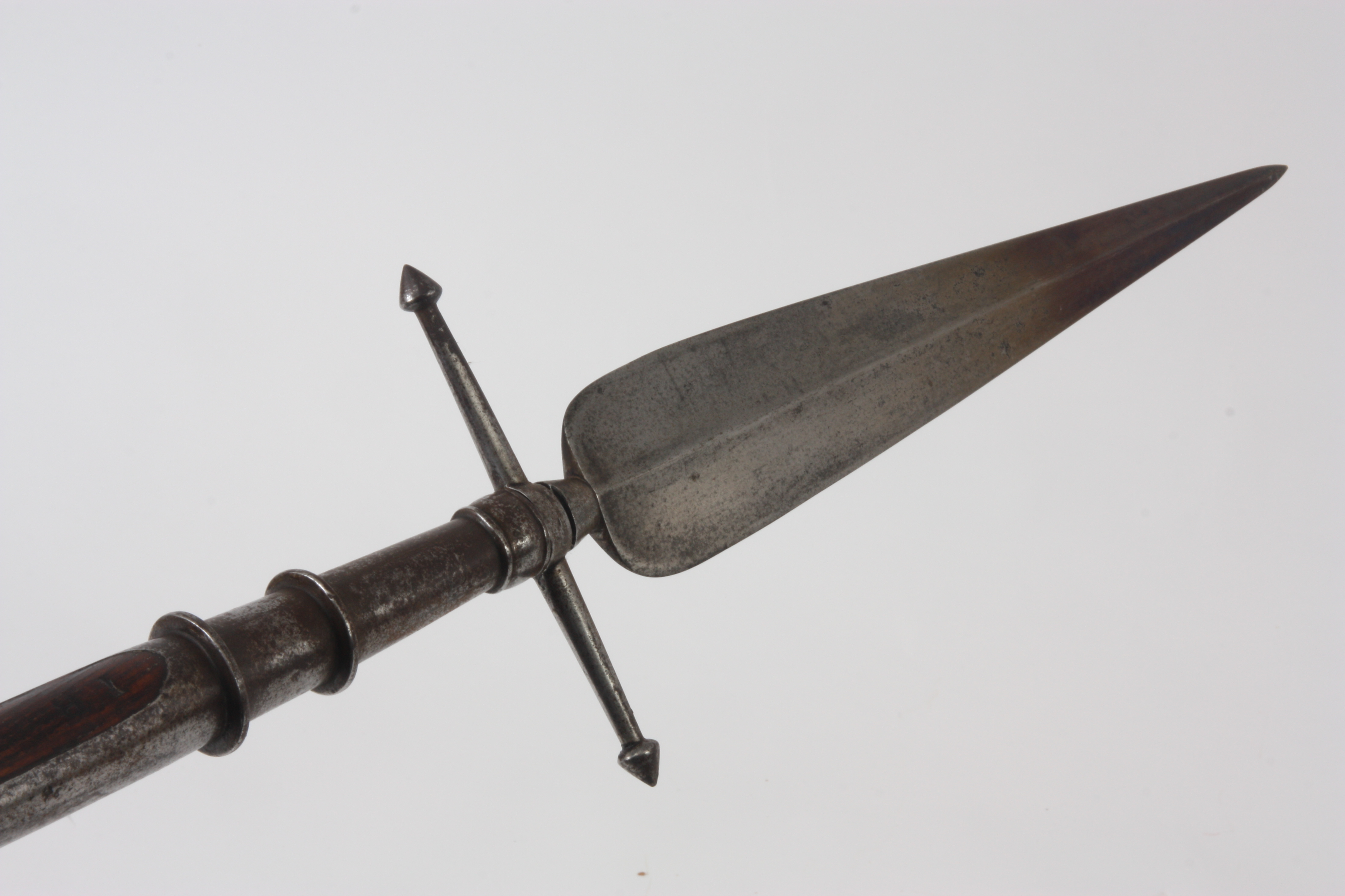 AN ENGLISH LATE 18th CENTURY ROYAL MARINE INFANTRY SERGEANTS PIKE with ...