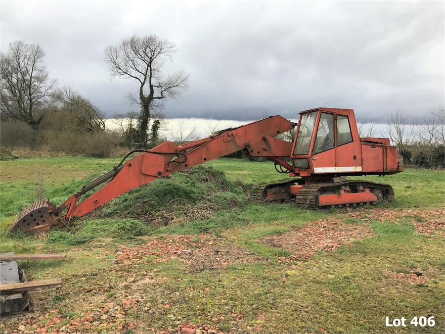 Priestman 108 Mustang 12 ton 360o tracked diggerSerial No: 18018Sold ...