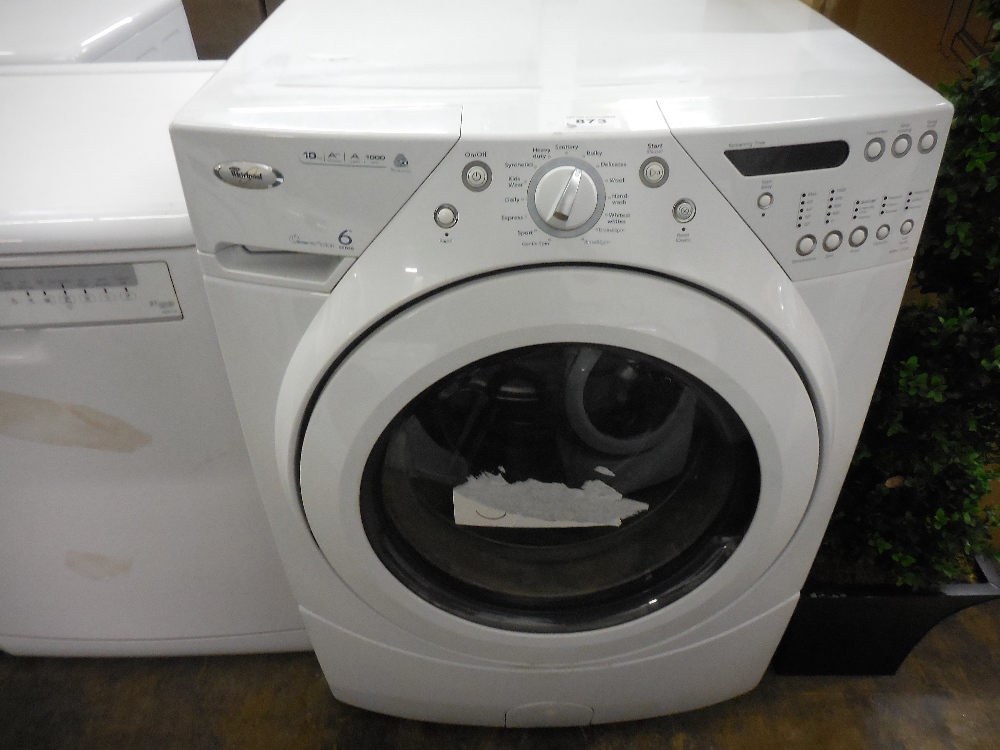 1 WHIRLPOOL AWM1020 10KG 1000SPIN HEAVY DUTY WASHING MACHINE RRP £1099