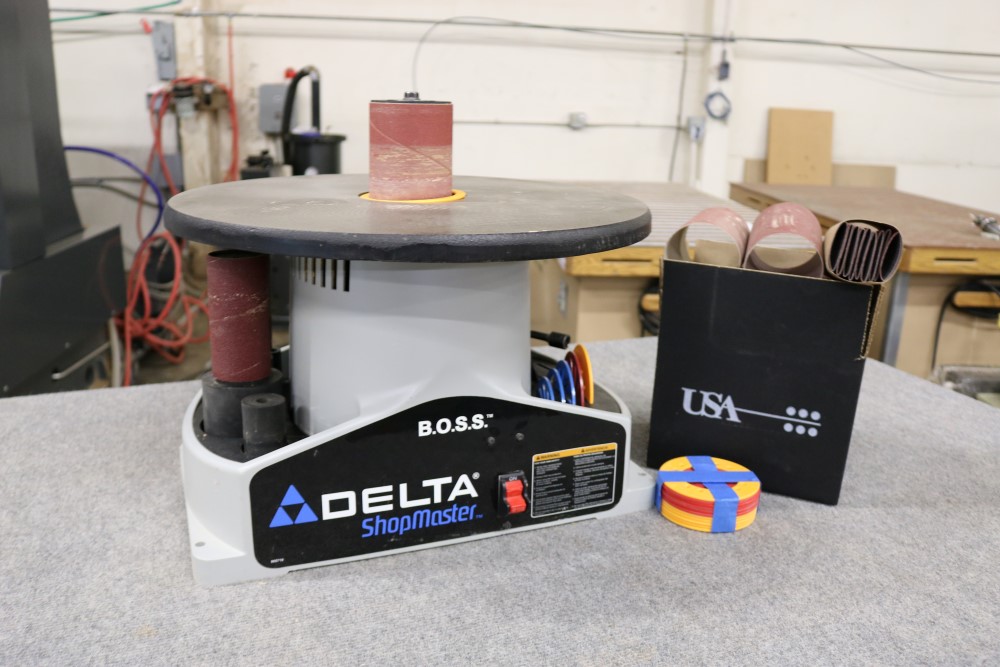 Delta B.O.S.S. Shop Master Bench Oscillating Spindle Sander, 1/4 HP, SN ...