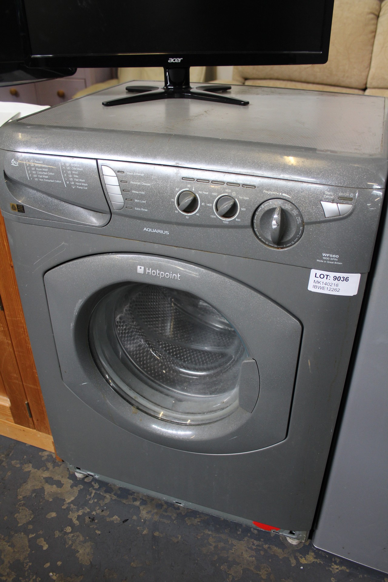 HOTPOINT WF560 WASHINE MACHINE (DC5)