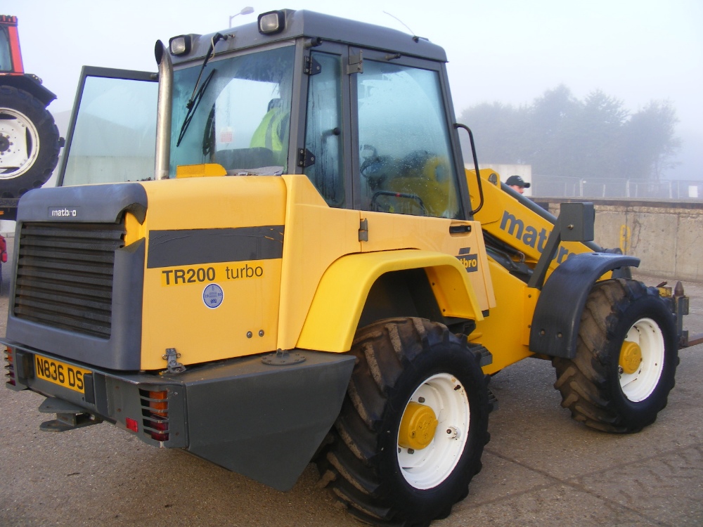 Matbro TR200 Telehandler. Reg. No. N836 DSG