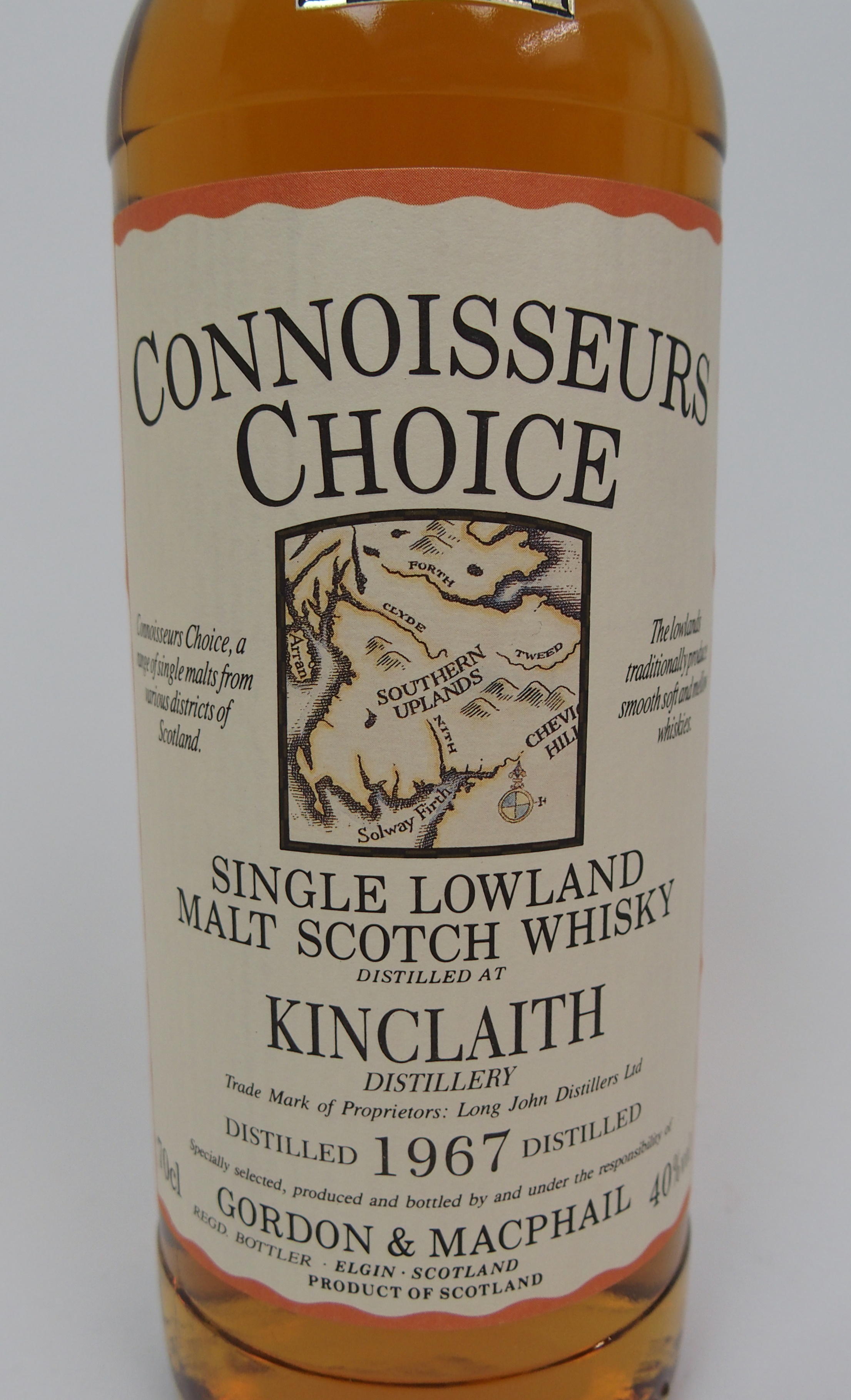 KINCLAITH 1967 CONNOISSEURS CHOICE Lowland Single Malt Scotch Whisky ...