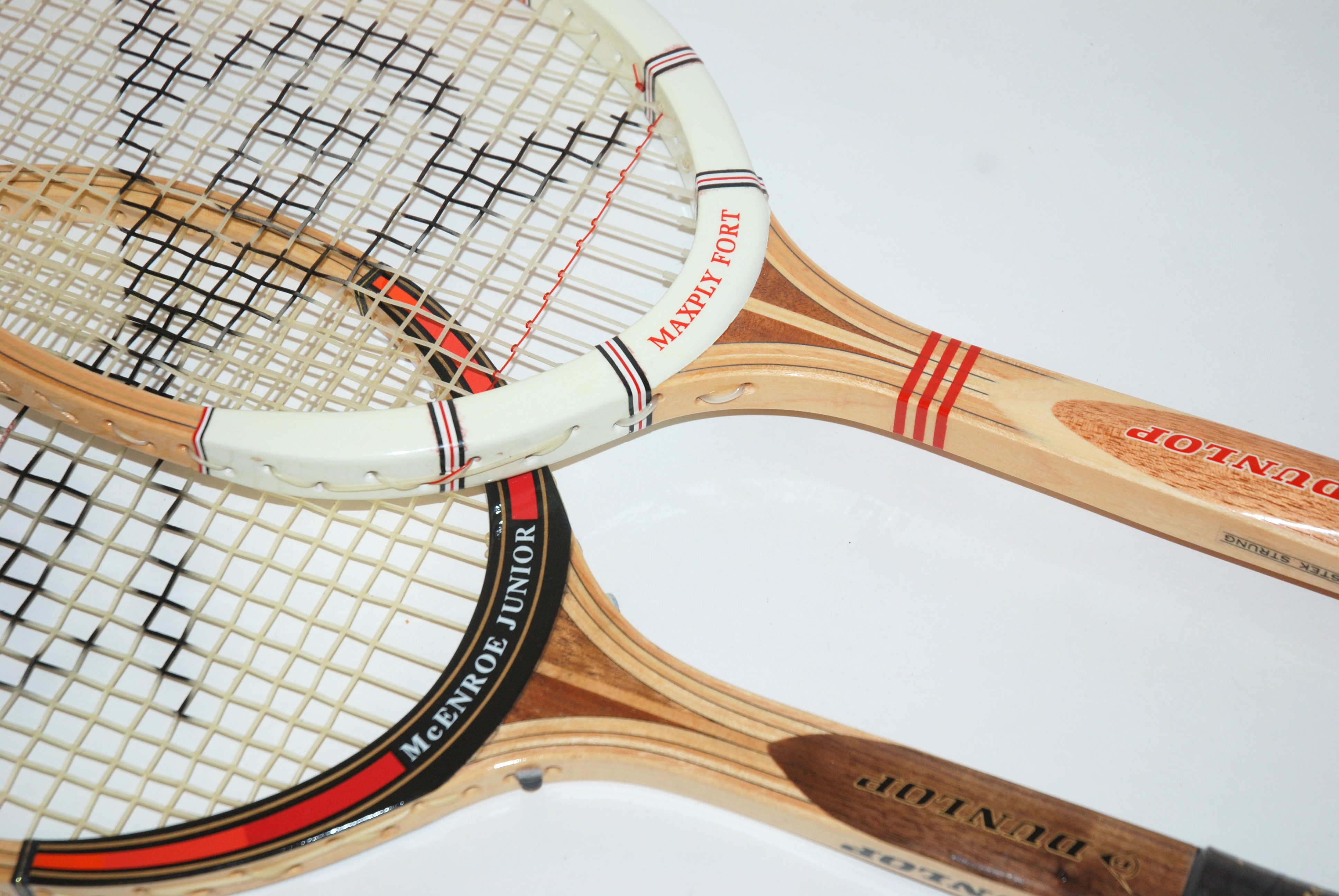 A life size John McEnroe advertising figure, promoting the Dunlop ...