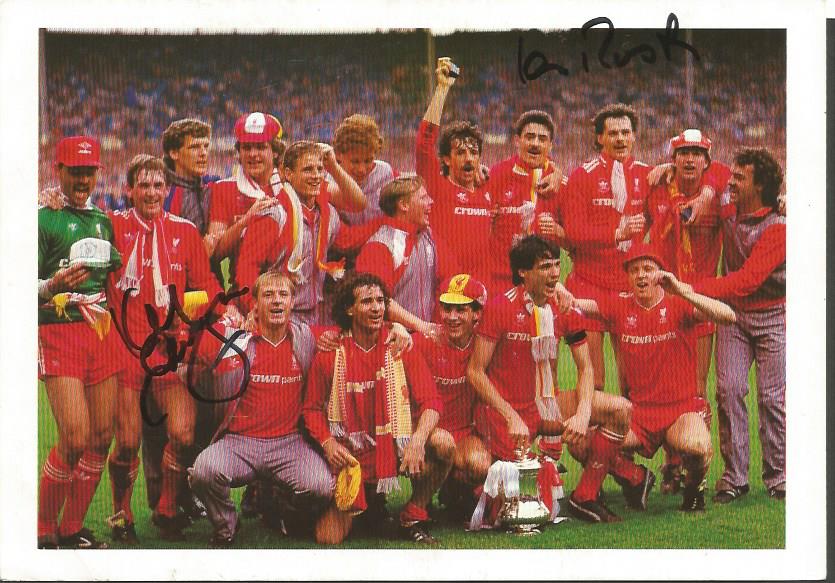 Liverpool FC 1980s Autographs Collection. Fantastic lot of six ...
