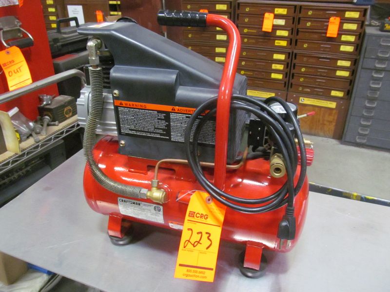 Craftsman mini air compressor, M/N 921-153101, S/N 736992, 120v, 10.5 ...