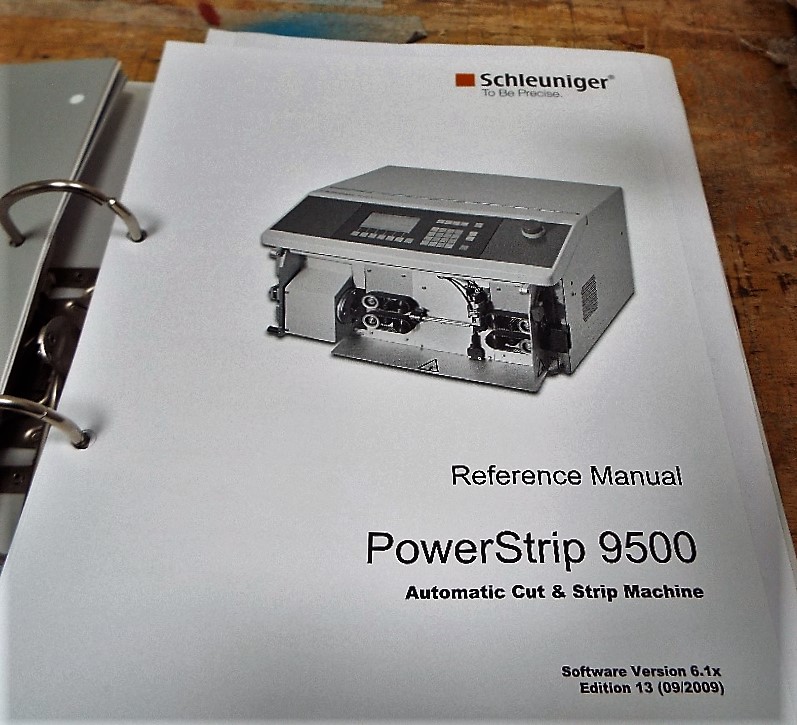 Schleuniger Powerstrip 9500 Automatic Wire Cutting & Stripping Machine ...