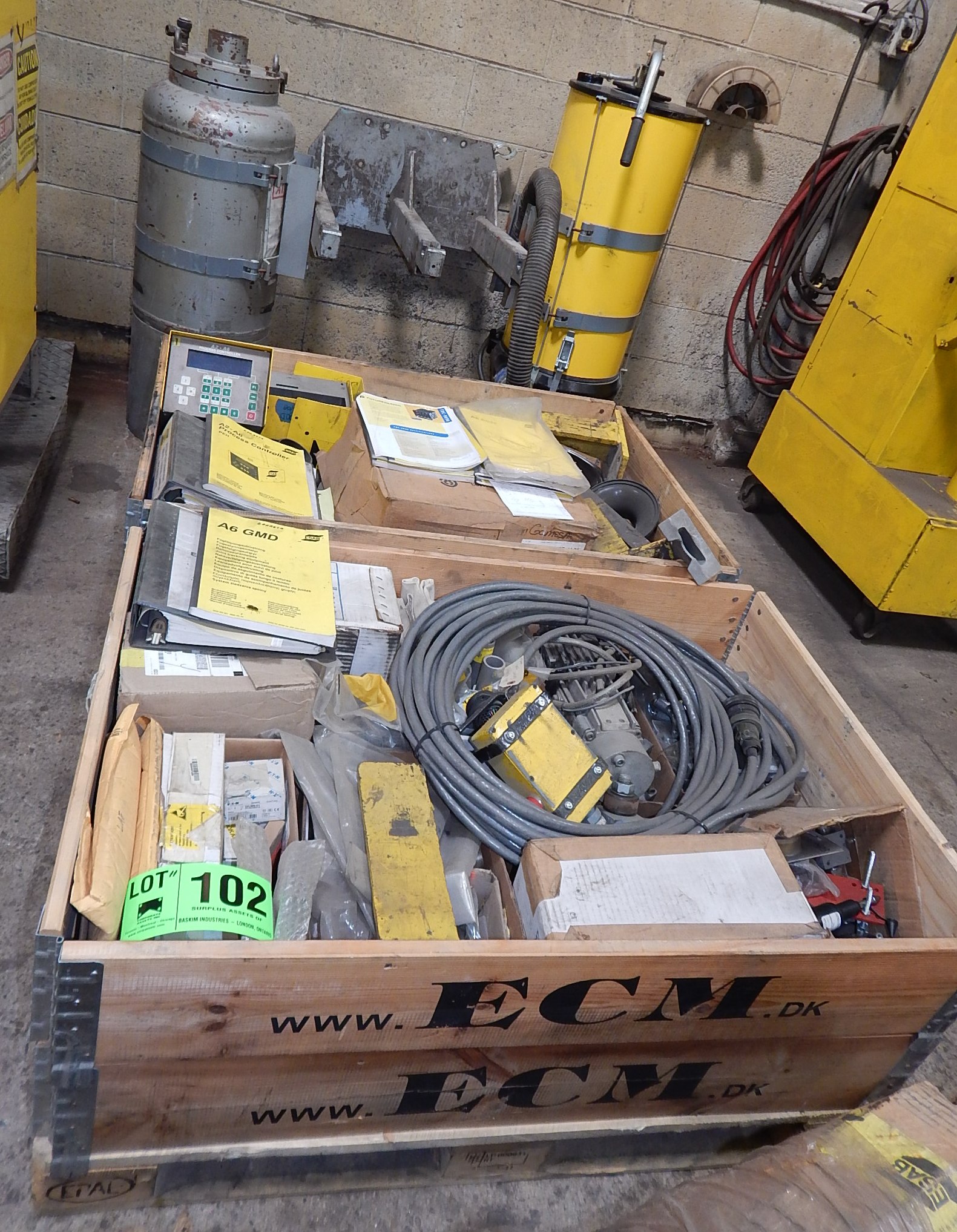 ESAB (2007) SUB ARC AUTOMATIC WELDING SYSTEM WITH ESAB A2-A6 PEH ...