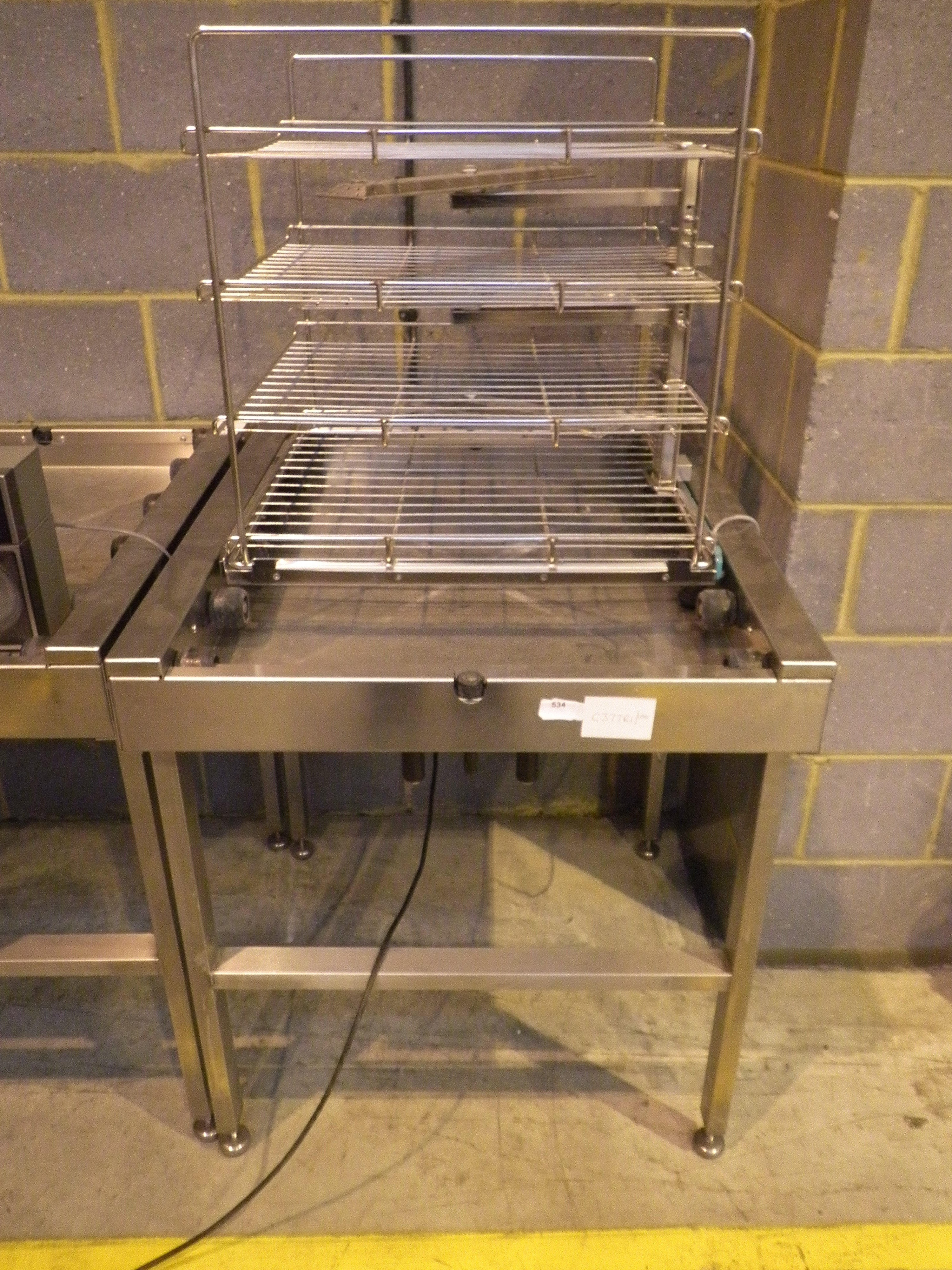 Stainless Steel AutoClave Table and Rack
