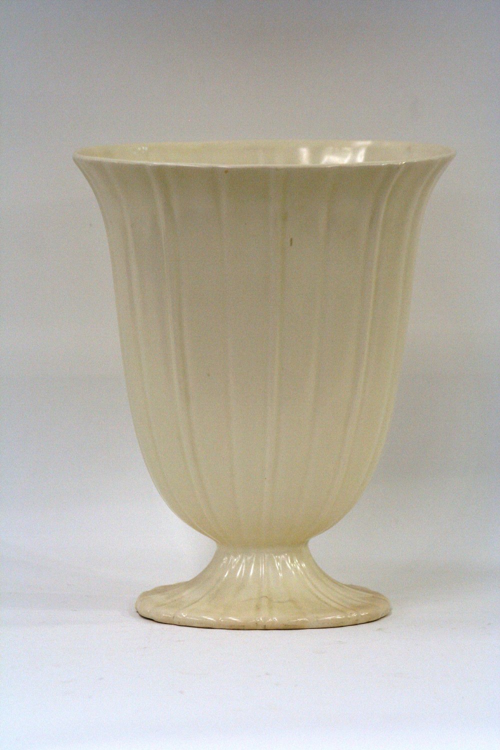 A Beswick ware white glazed vase, marked to base Made In England 702-1 ...