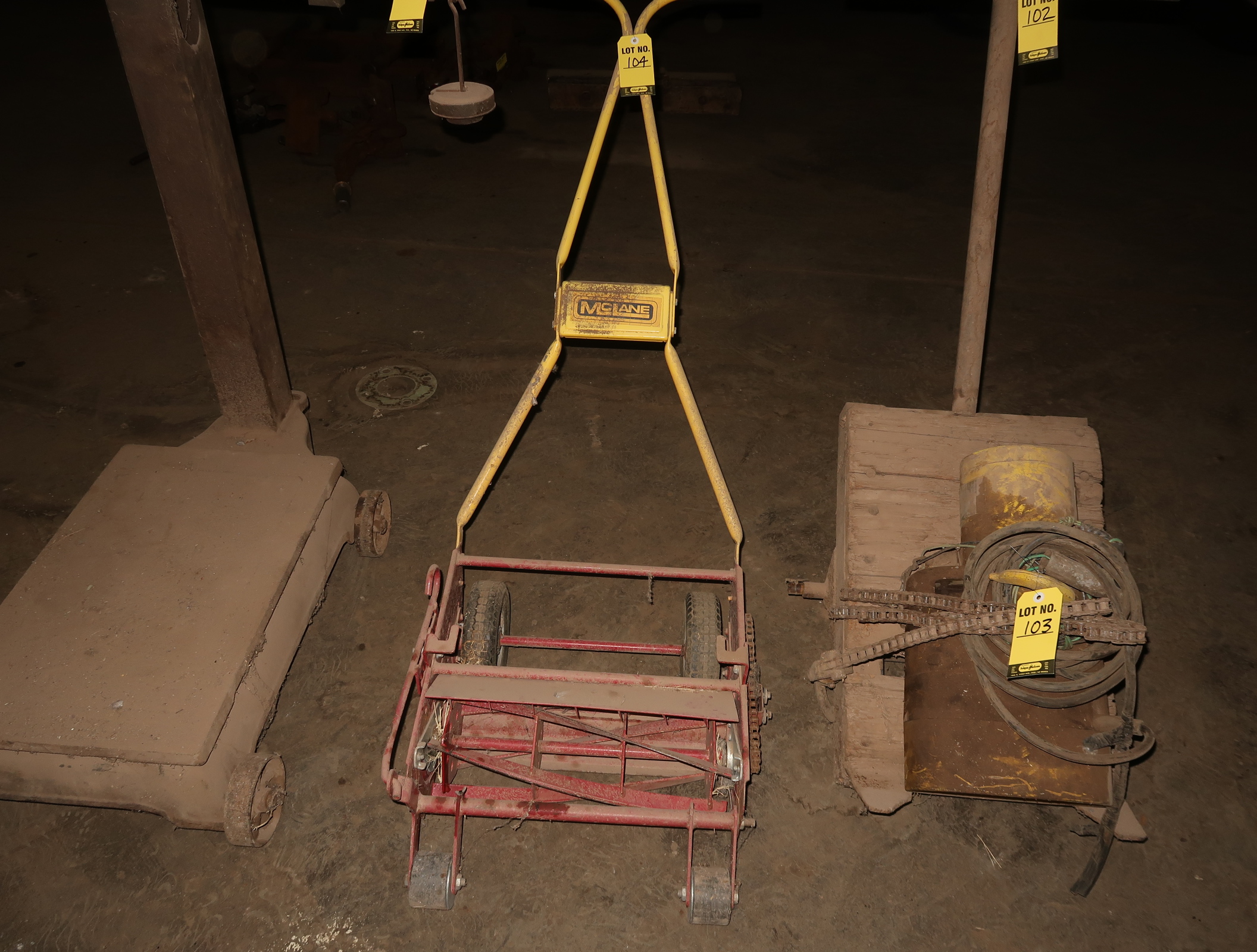 MCLANE MANUAL PUSH TIFF MOWER