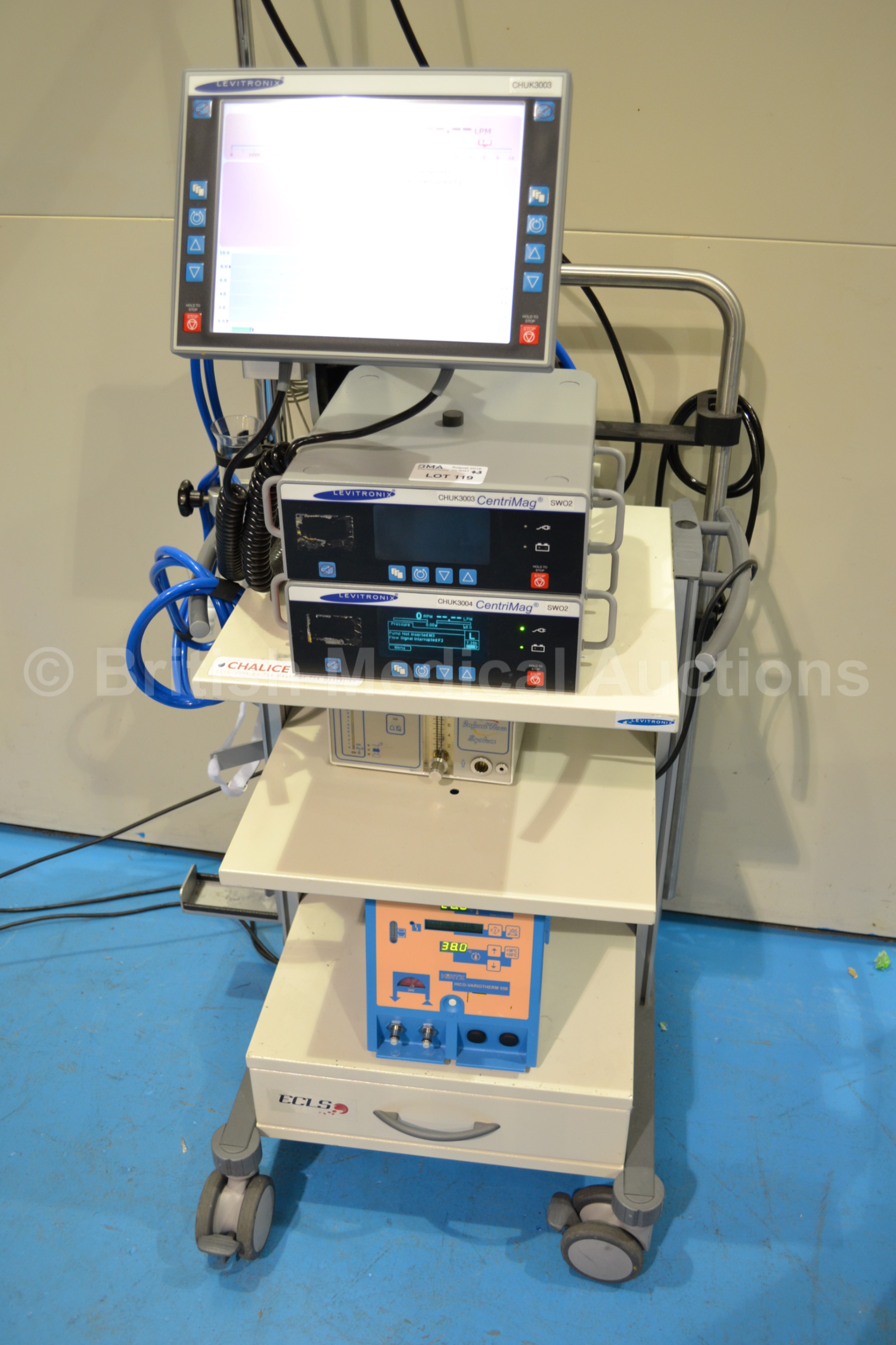 Levitronix CentriMag Biventricular Assist Device With Hirtz Hico ...