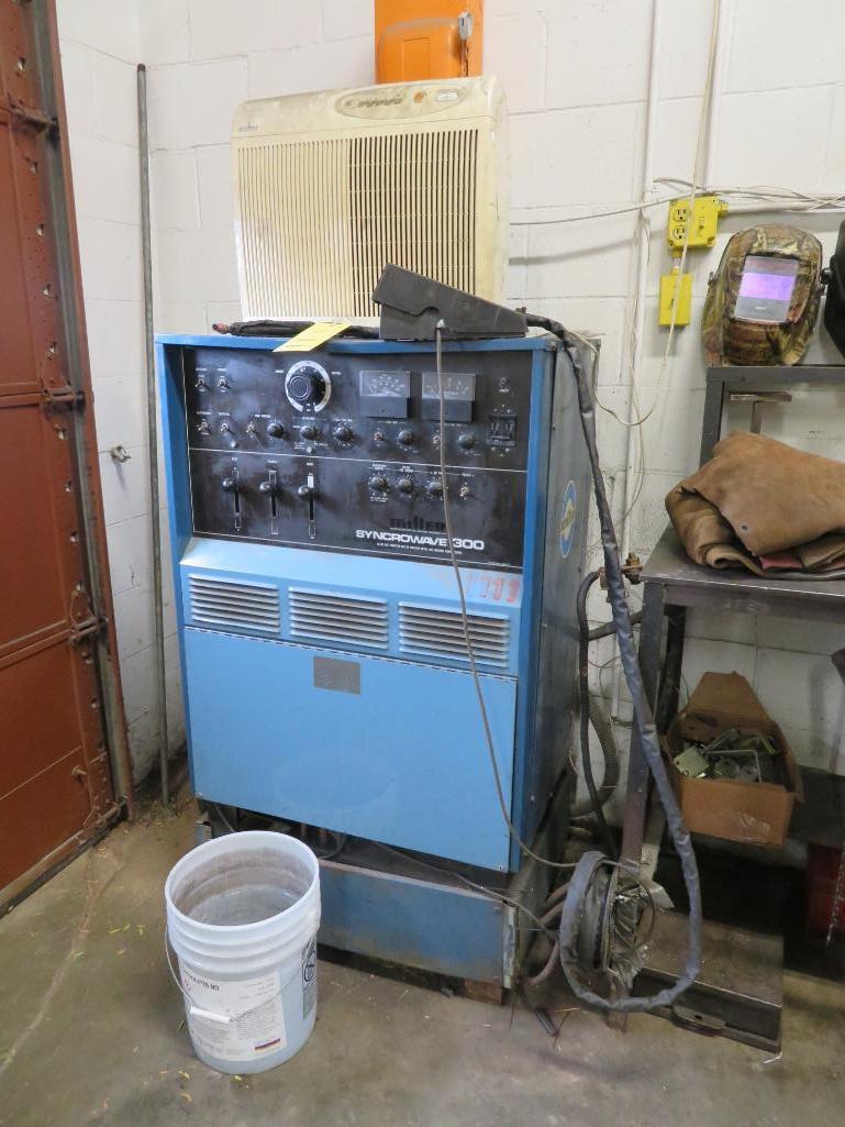 Miller 300 Amp TIG Welder Model Syncrowave 300, AC/DC Gas Tungsten Arc ...