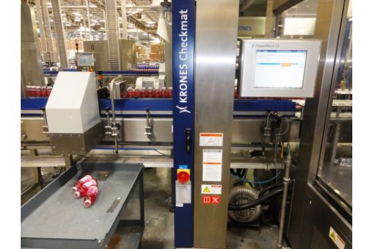 Krones Checkmat 731 Label, Cap, Filler Inspection System Krones ...