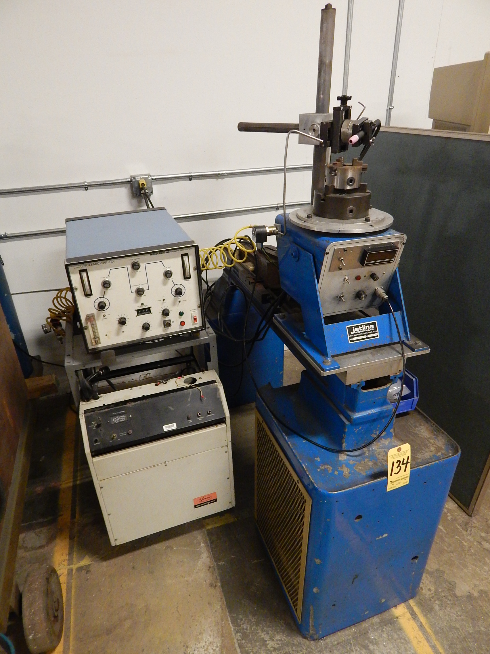 Circumference Welding Cell with Jetline ZB-200A Welding Positioner and ...