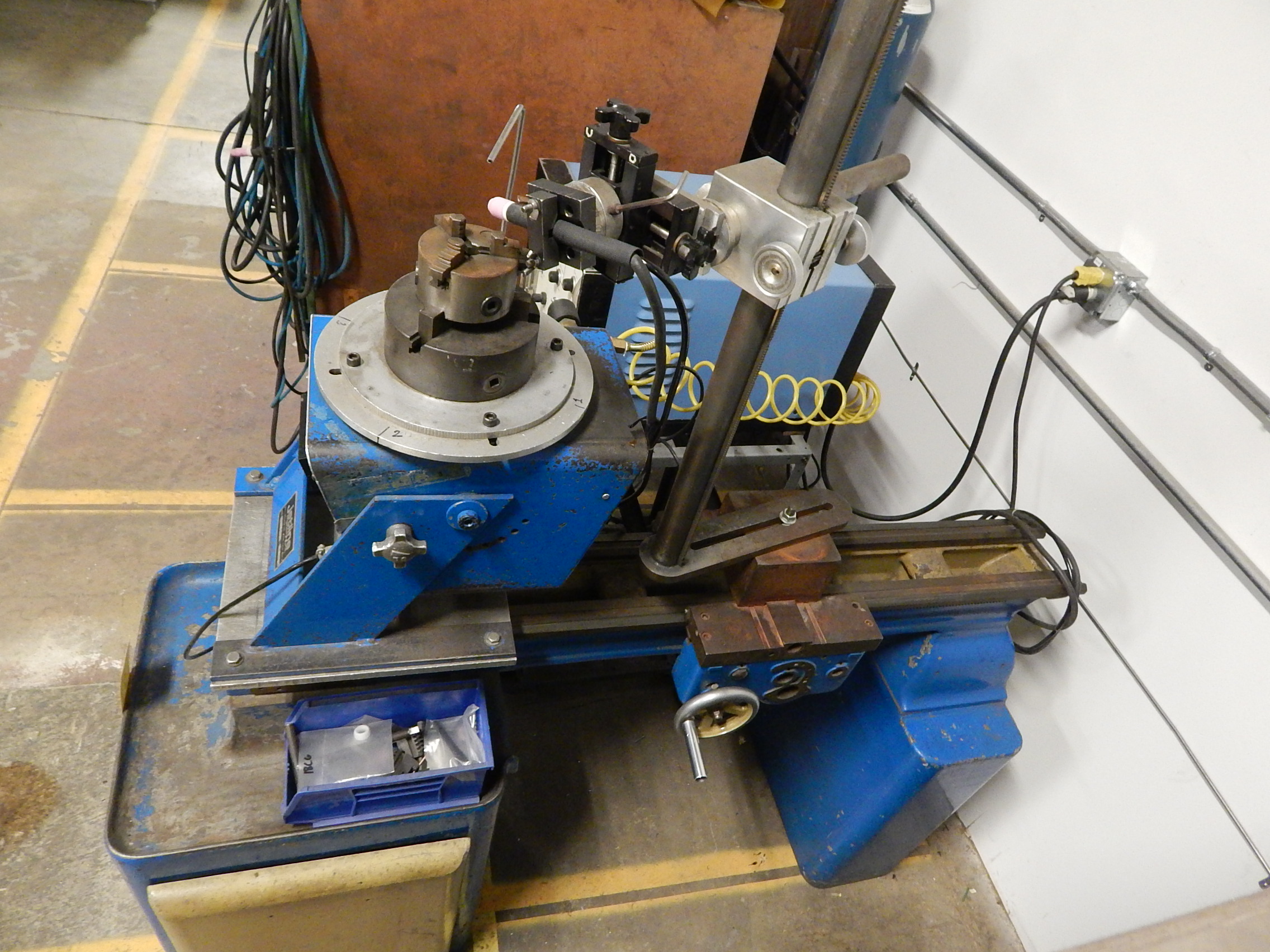 Circumference Welding Cell with Jetline ZB-200A Welding Positioner and ...