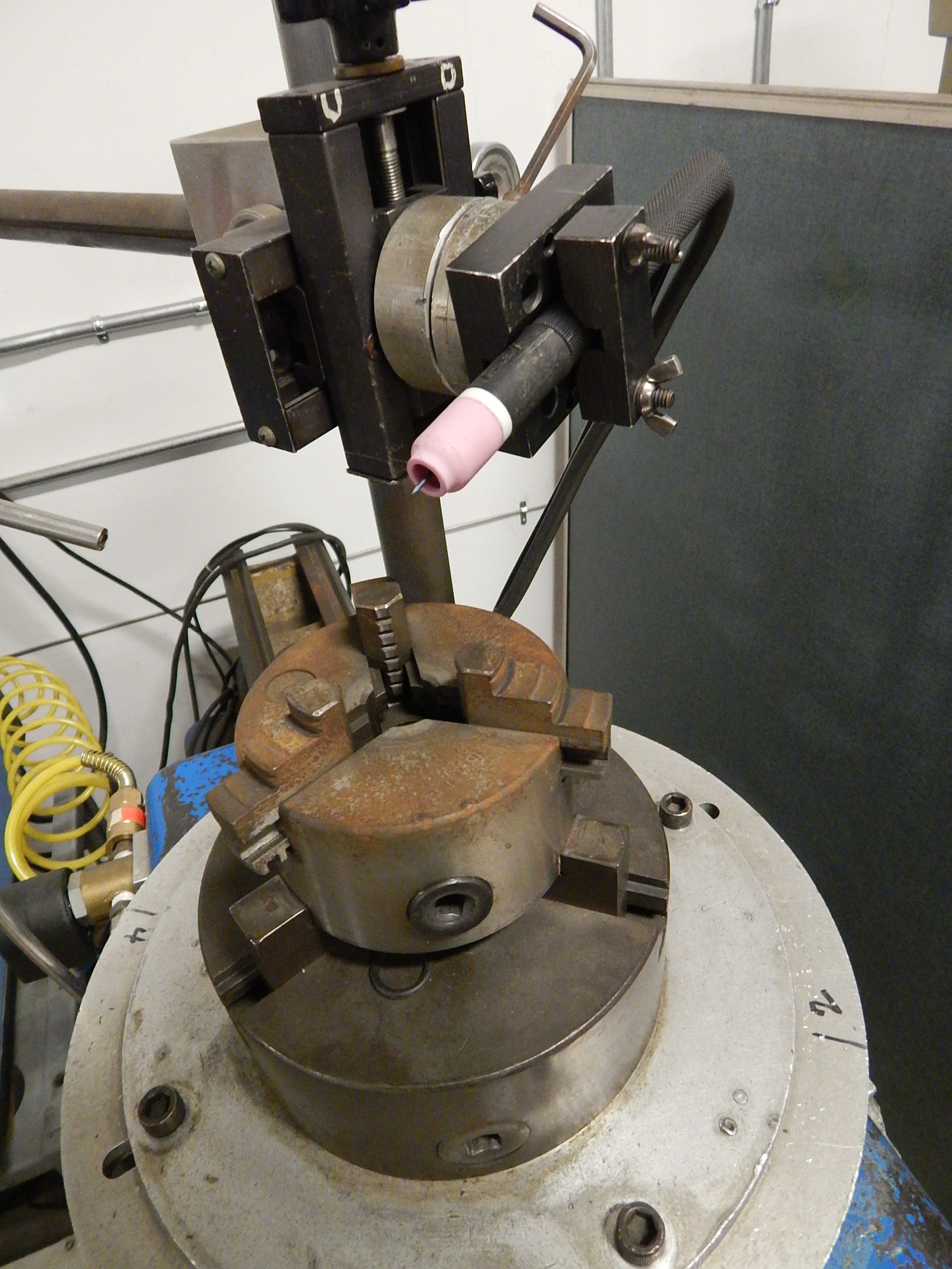 Circumference Welding Cell with Jetline ZB-200A Welding Positioner and ...