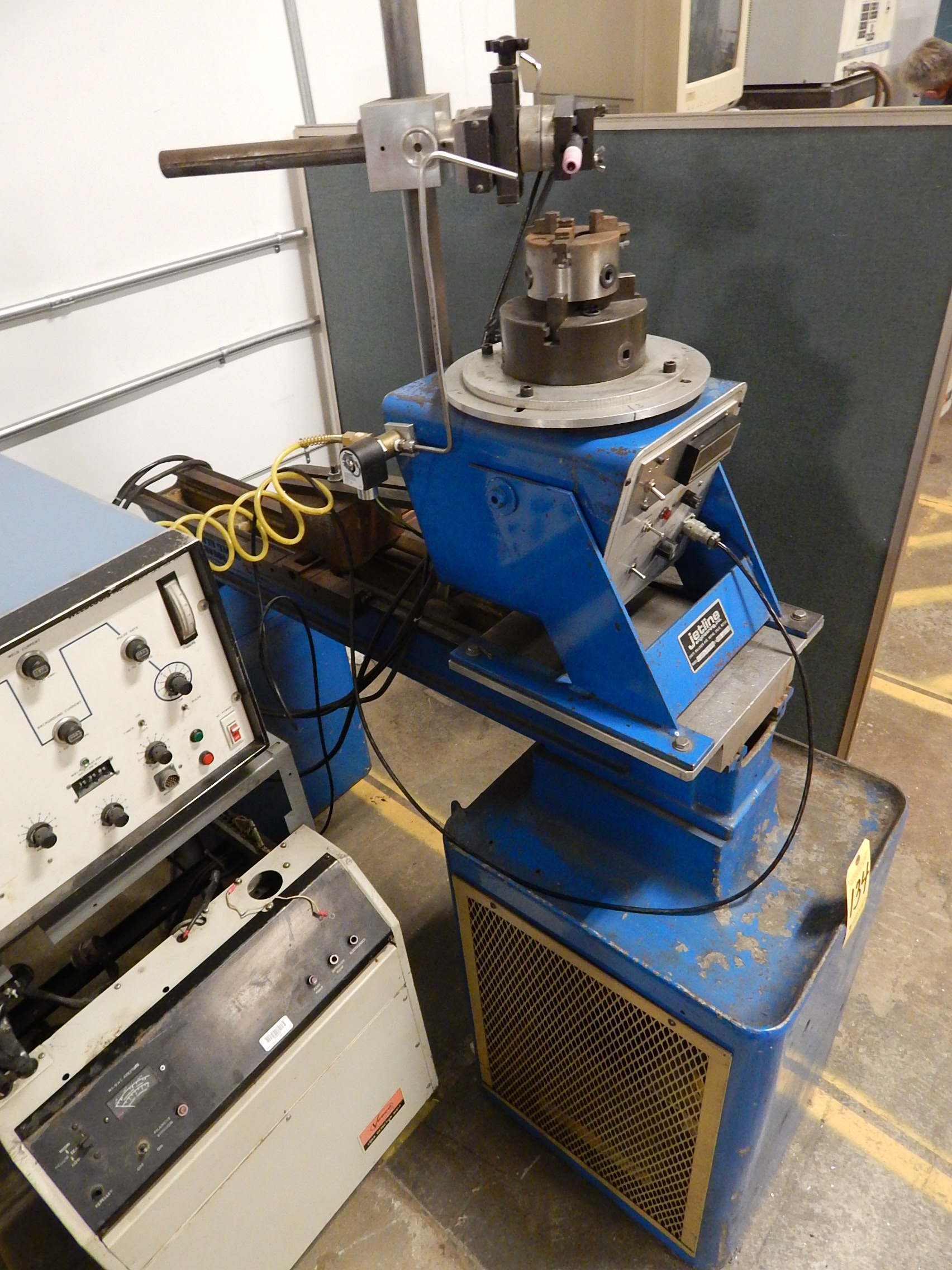 Circumference Welding Cell with Jetline ZB-200A Welding Positioner and ...