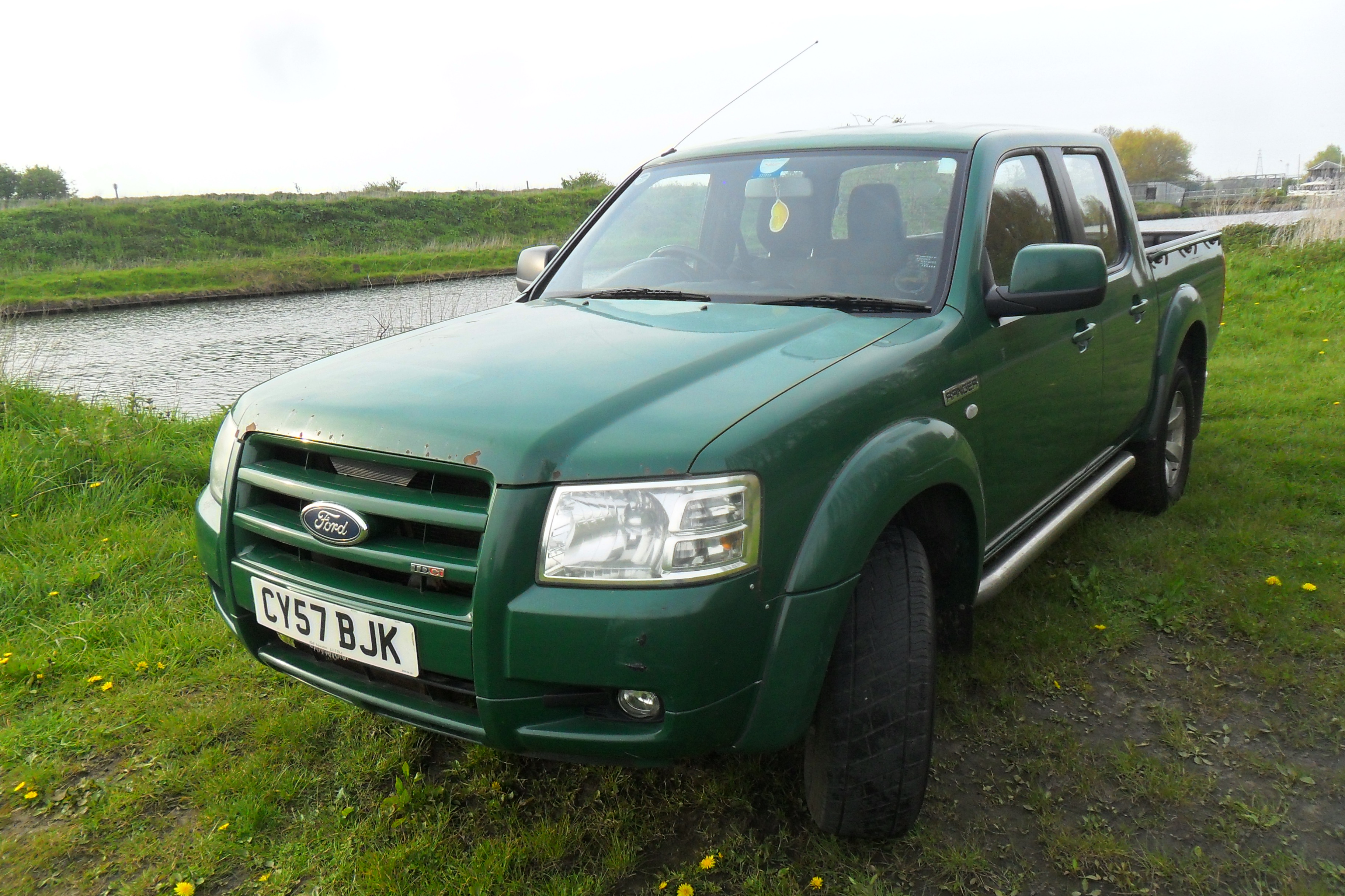 FORD RANGER XTL d/c 4x4 diesel 2.5 CREW CAB PICK-UP, 57 REG, 155206 ...
