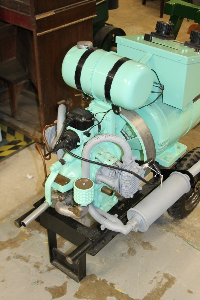 Norman Type T300 air-cooled twin-cam stationary engine, no. TA6205 ...