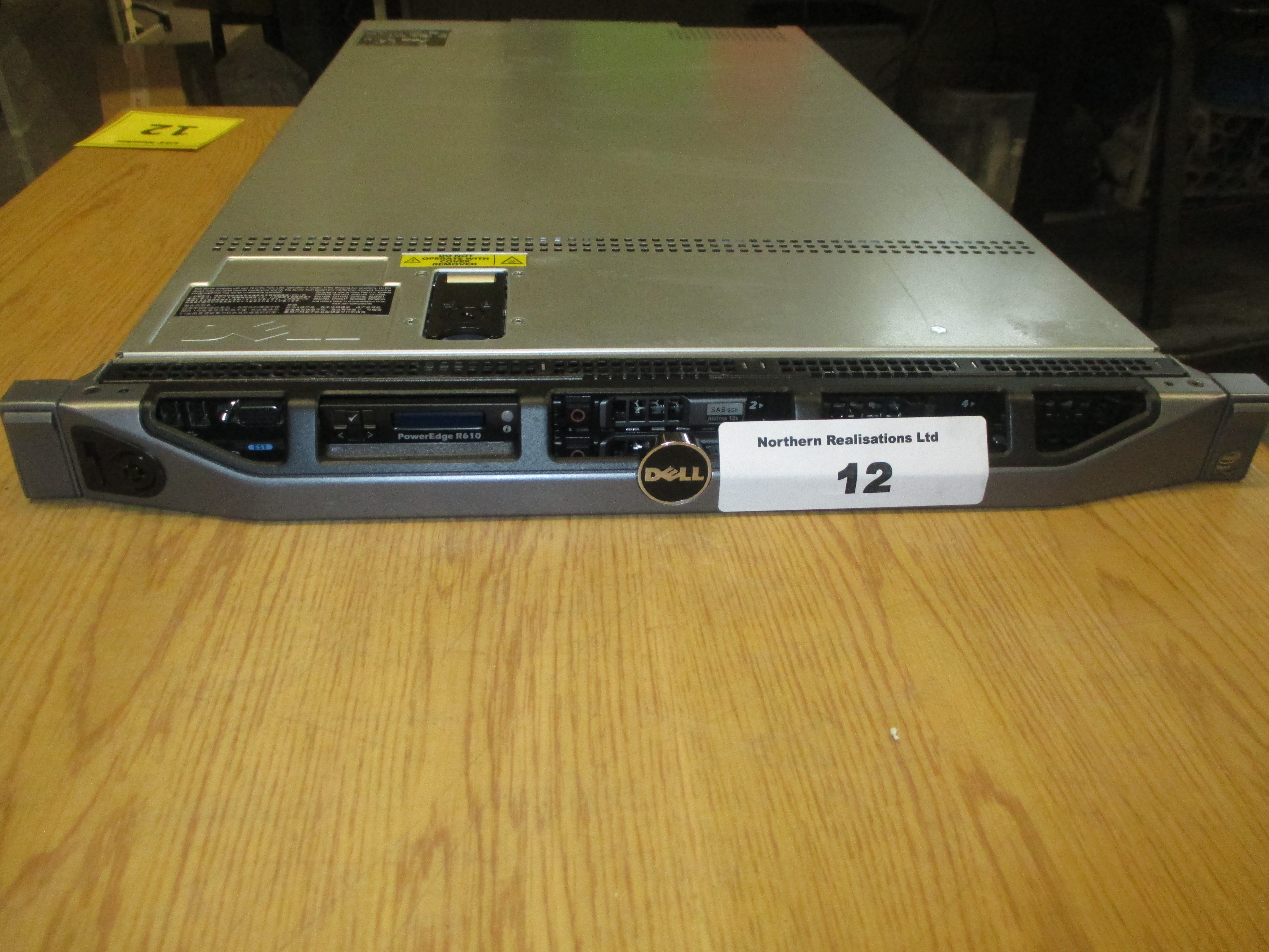 DELL POWEREDGE R610 1U RACKMOUNT FILE SERVER. 2 X QUAD CORE 2.4GHZ ...
