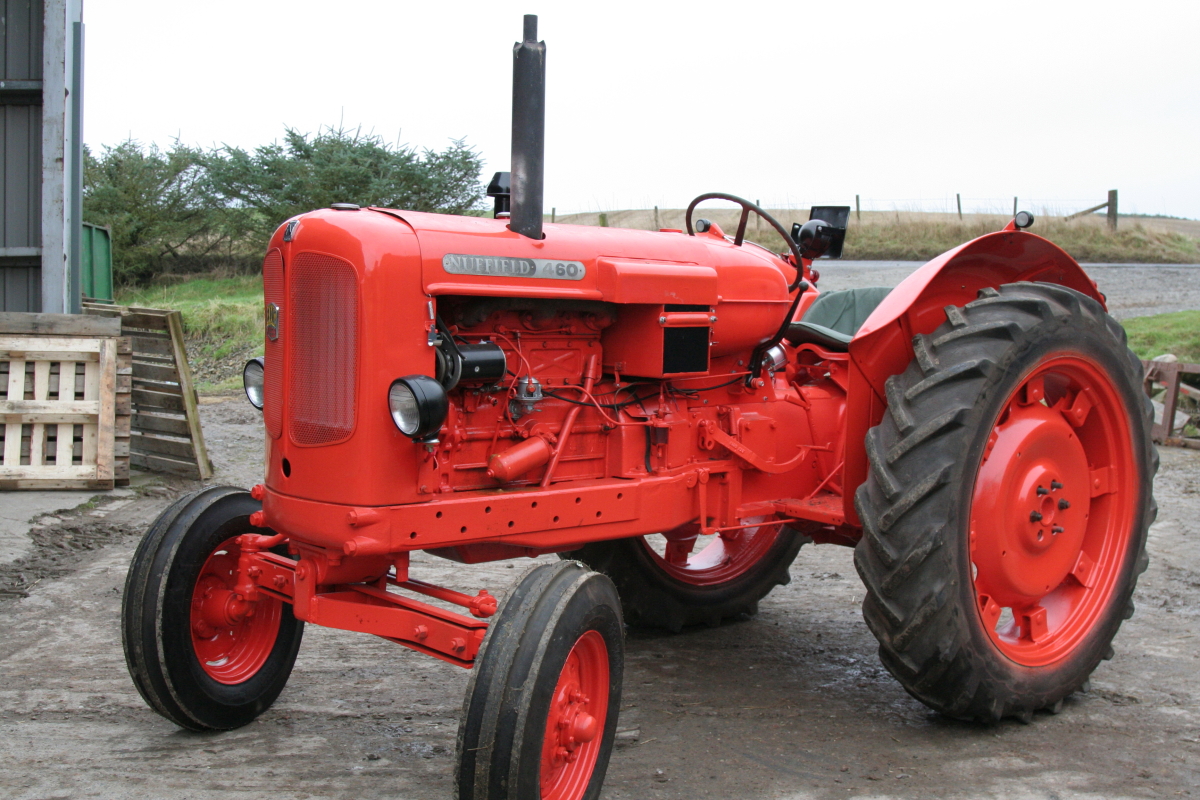 Nuffield 460 Tractor. No Reg. New Pistons