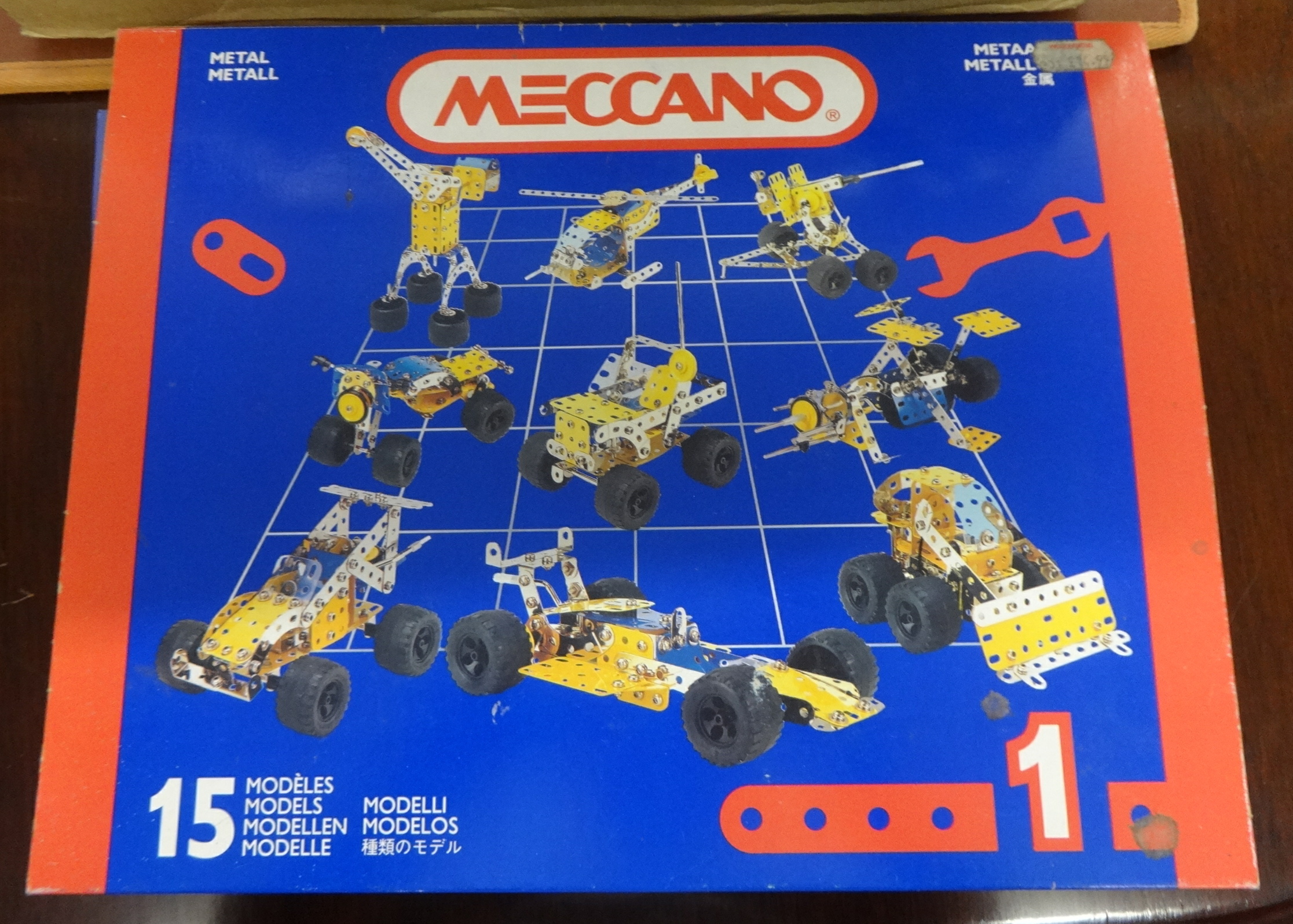A collection of Meccano set to include no 7, no 1, no 2. Also Meccano ...