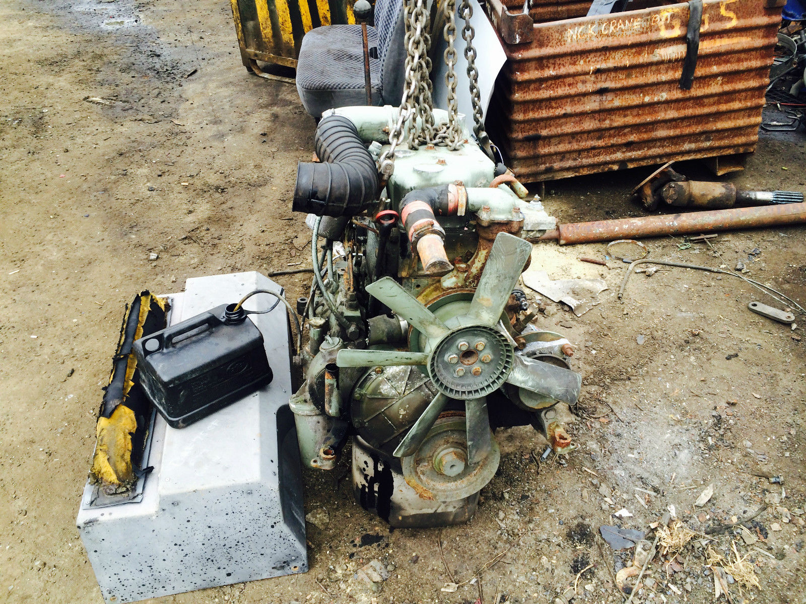 Mercedes 508 / 608 Engine & Gearbox OM314 4 cylinder none turbo 5 speed ...