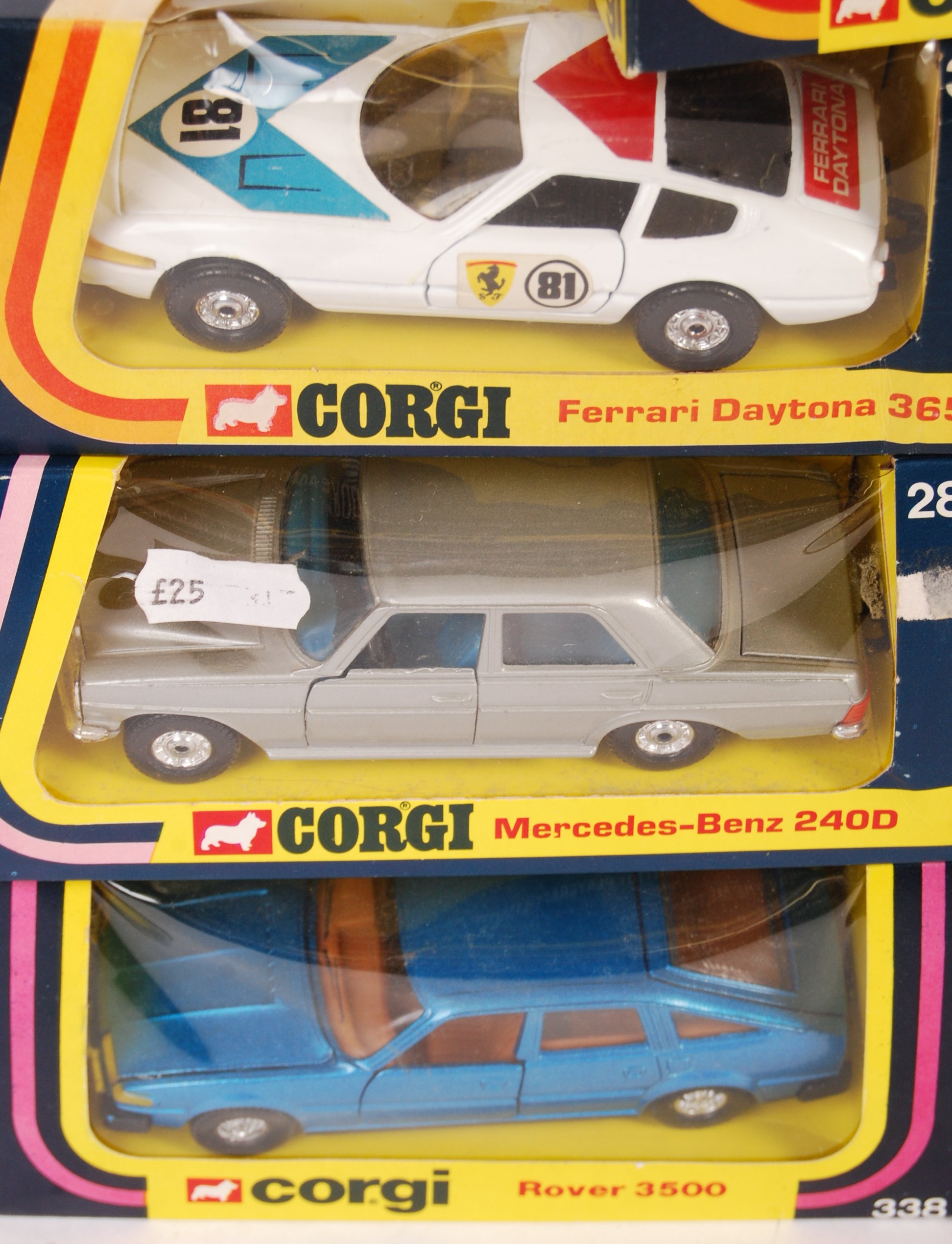 A good collection of 7x assorted boxed original vintage Corgi Toys made ...